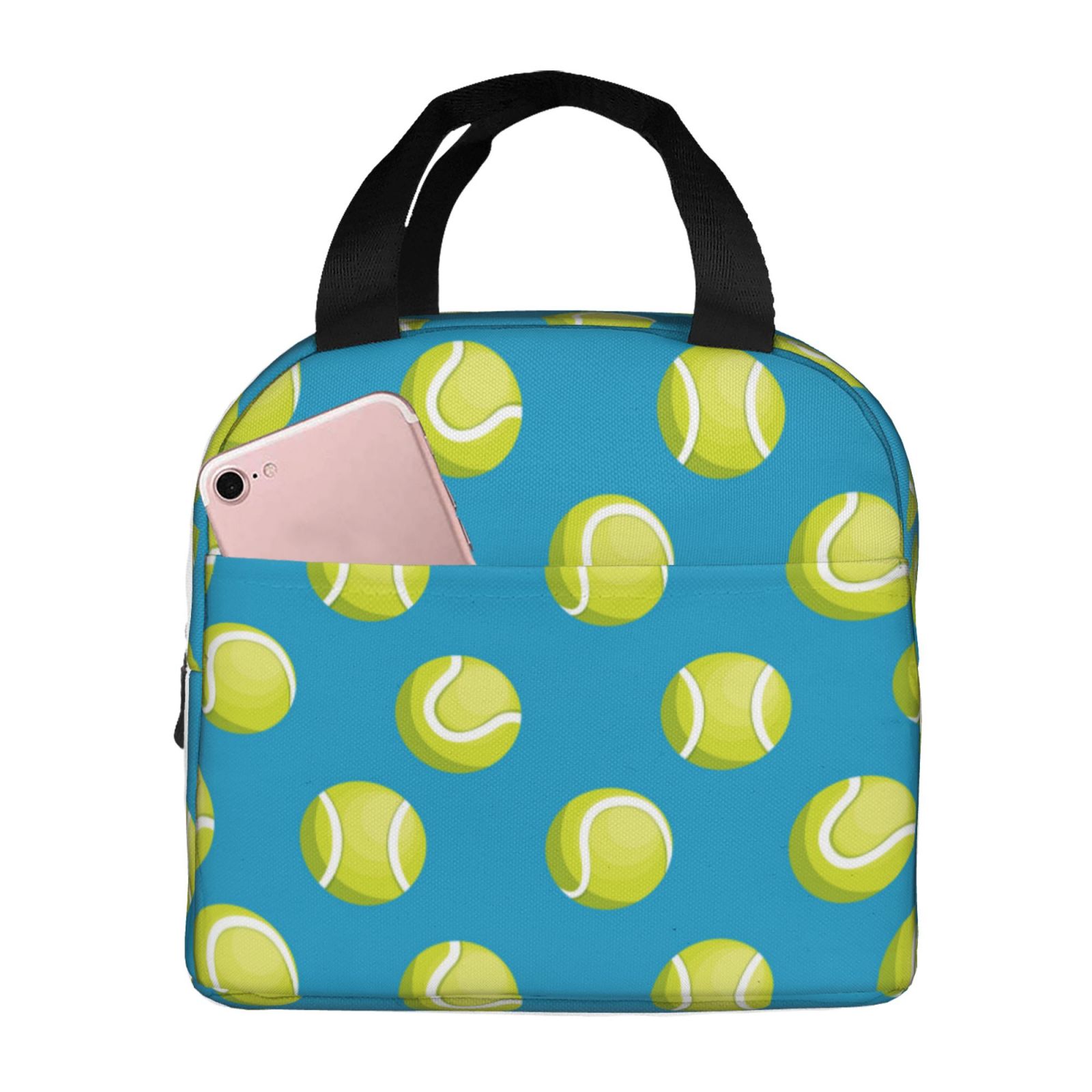 Disketp Ball Tennis Lunch Bag for Women Men, Leakproof Thermal Cooler ...