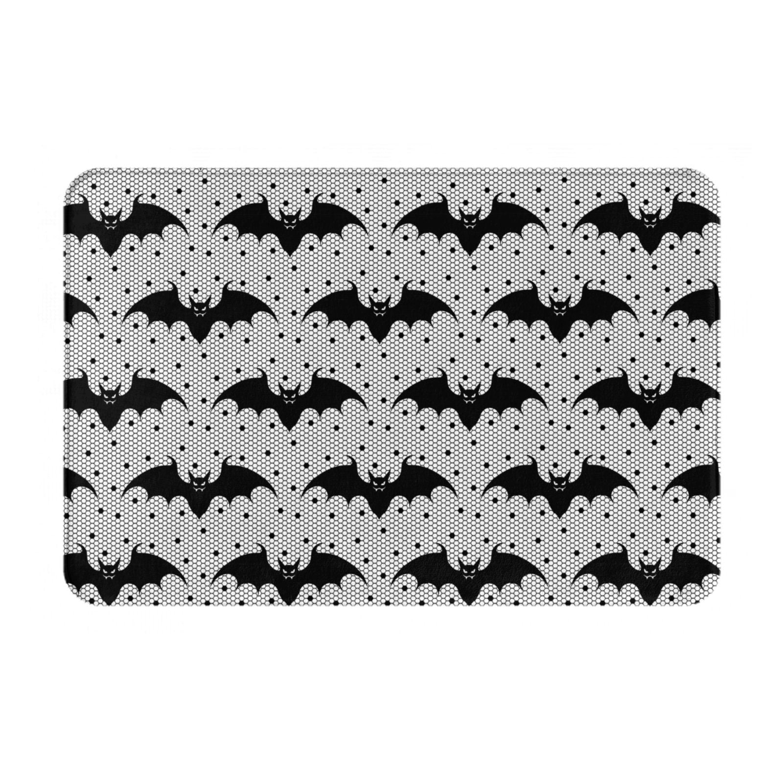 Disketp Bat Mat for Front Door Outside - Doormat Outdoor Entrance ...