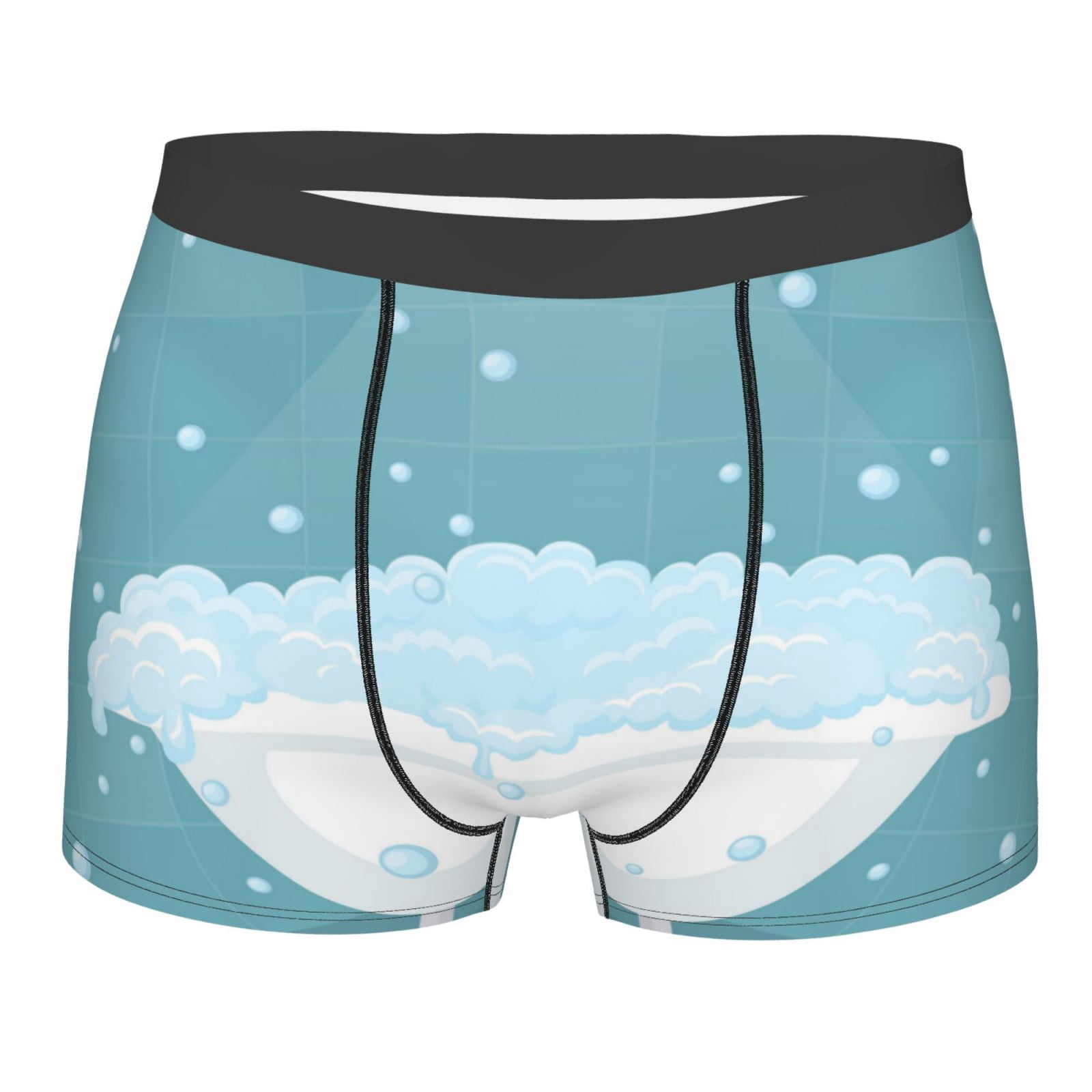 Disketp Bathtub With Soap Bubbles Men'S Boxer Briefs,Soft And ...