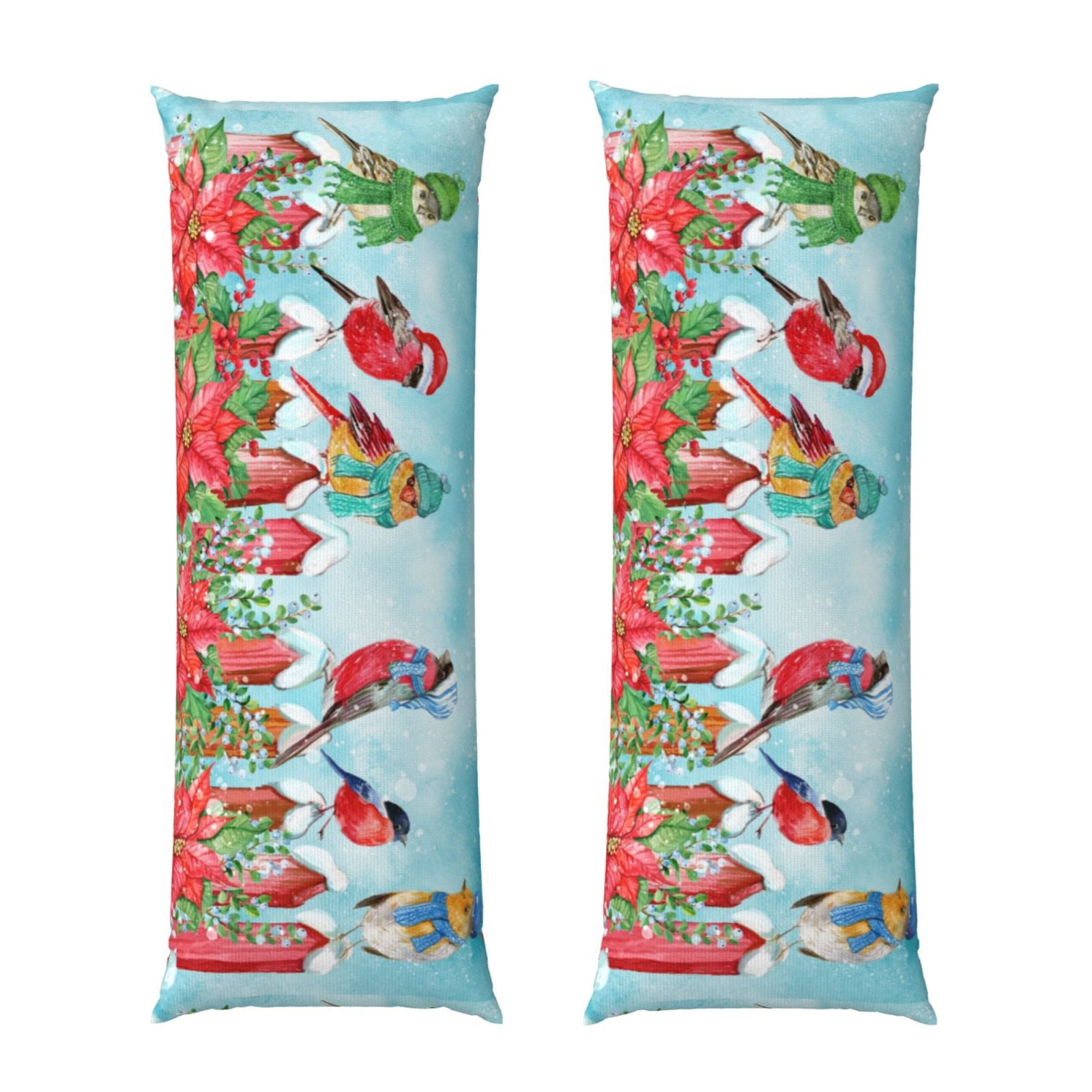 Disketp Birds Print Body Pillow Cover - Super Soft 20x54 Body Pillow ...