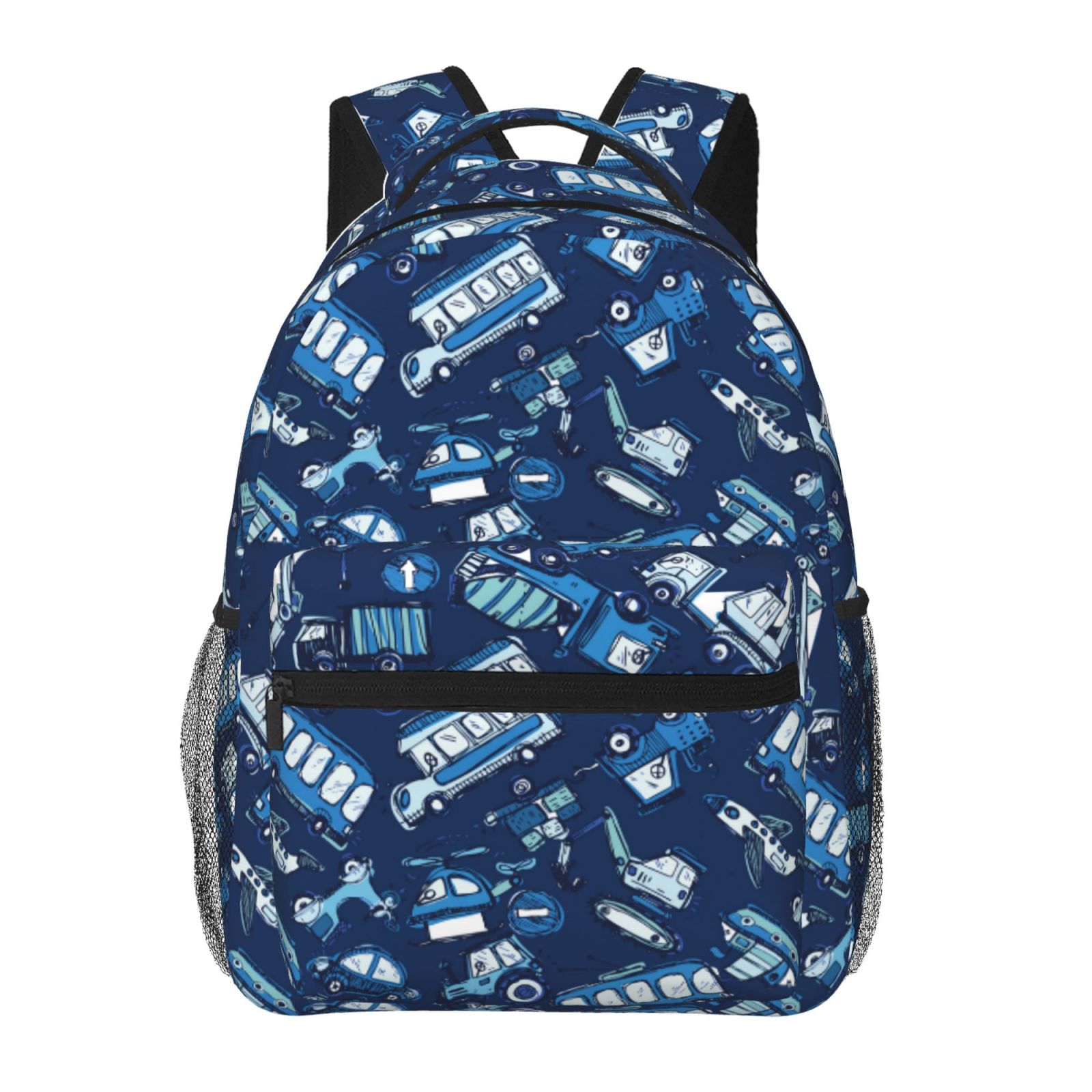 Disketp Blue Bus Backpack for Men and Women - Lightweight Backpack ...