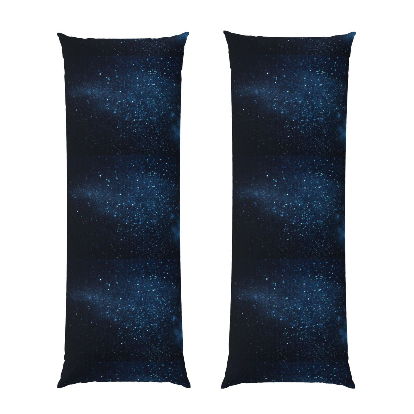 Disketp Blue Glitter Retro Print Body Pillow Cover - Super Soft 20x54 ...