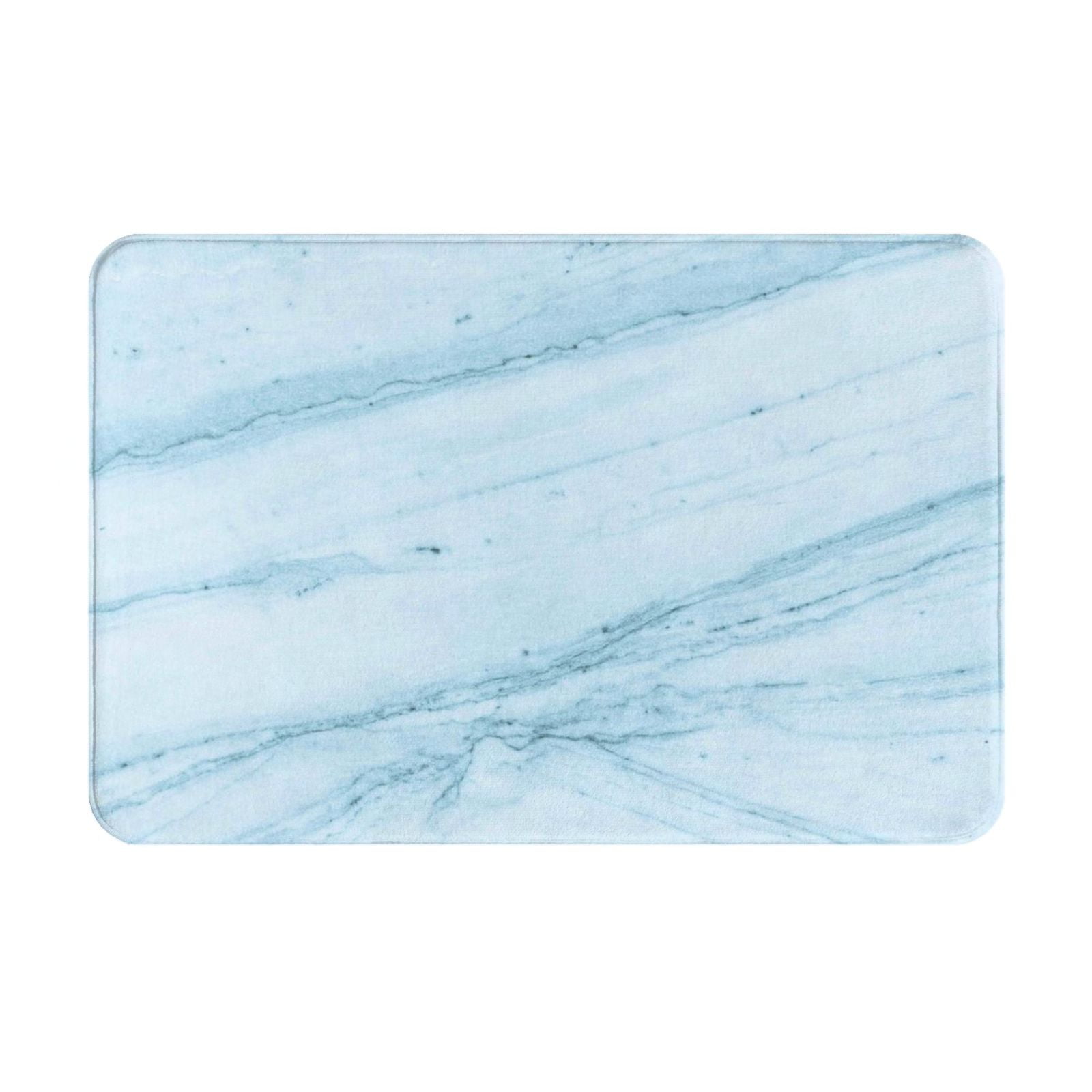 Disketp Blue Marble Mat For Front Door Outside - Doormat Outdoor ...