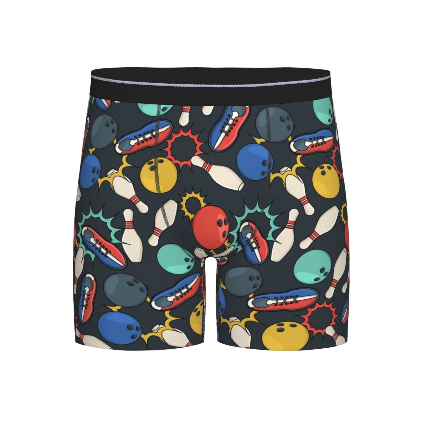 Disketp Bowling Ball Men's Boxer Briefs Men’s Underwear Boxer Briefs ...
