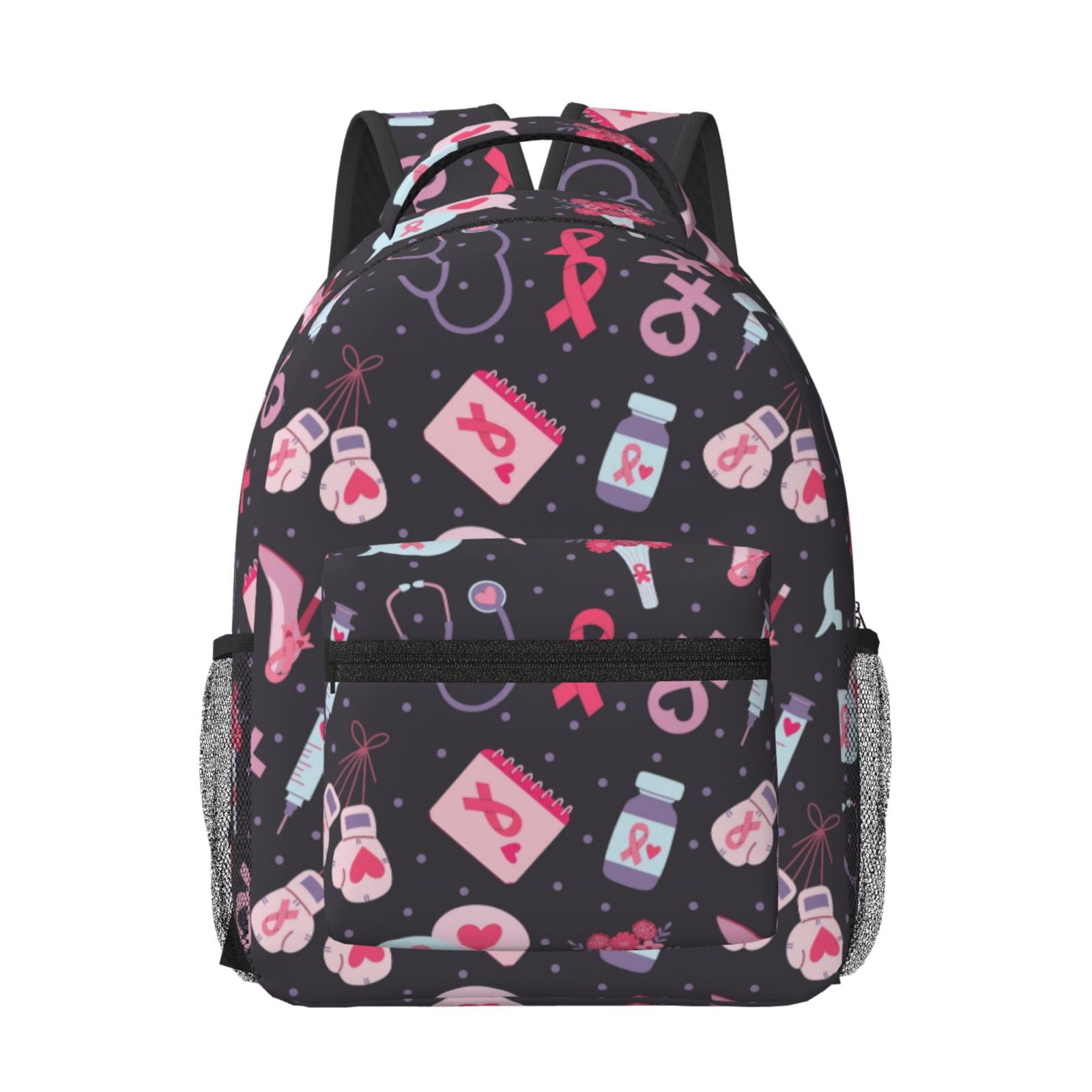 Disketp Breast Cancer Awareness1 Backpack - Comfortable Daypack with ...