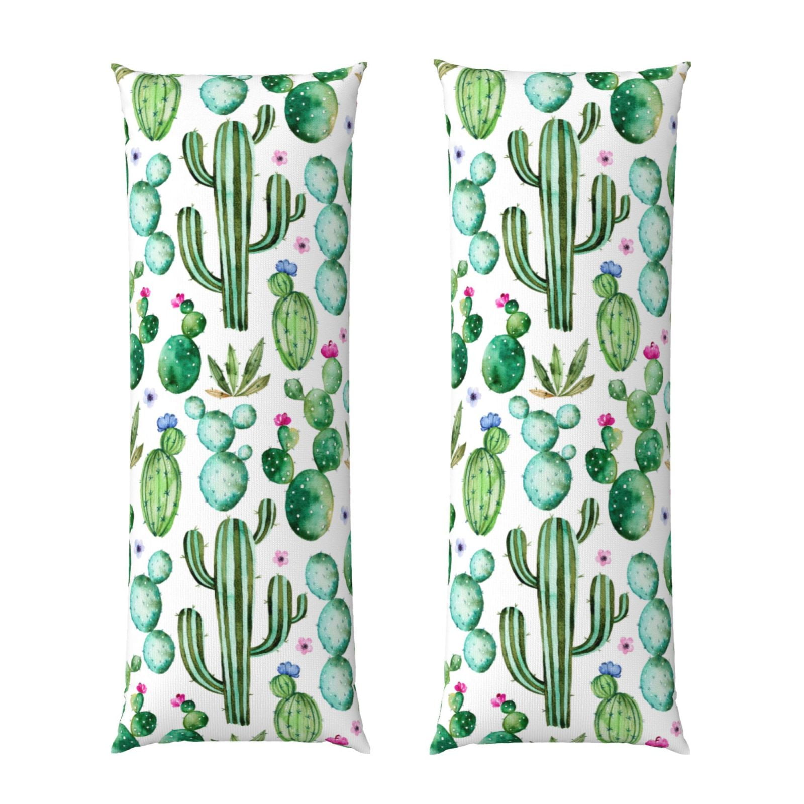 Disketp Cactus Plants1 Print Body Pillow Cover - Super Soft 20x54 Body ...