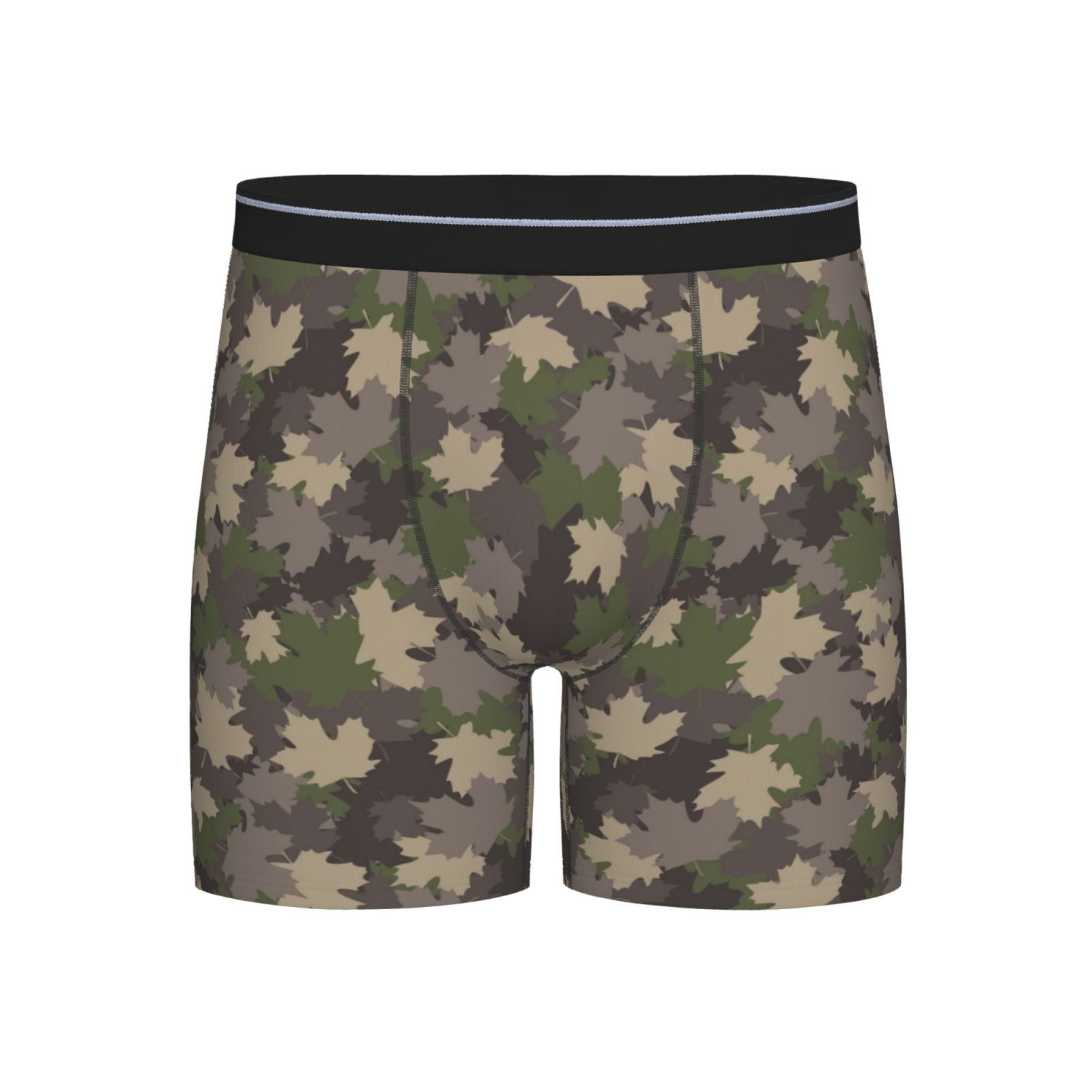 Disketp Camouflage maple Men's Boxer Briefs Men’s Underwear Boxer ...