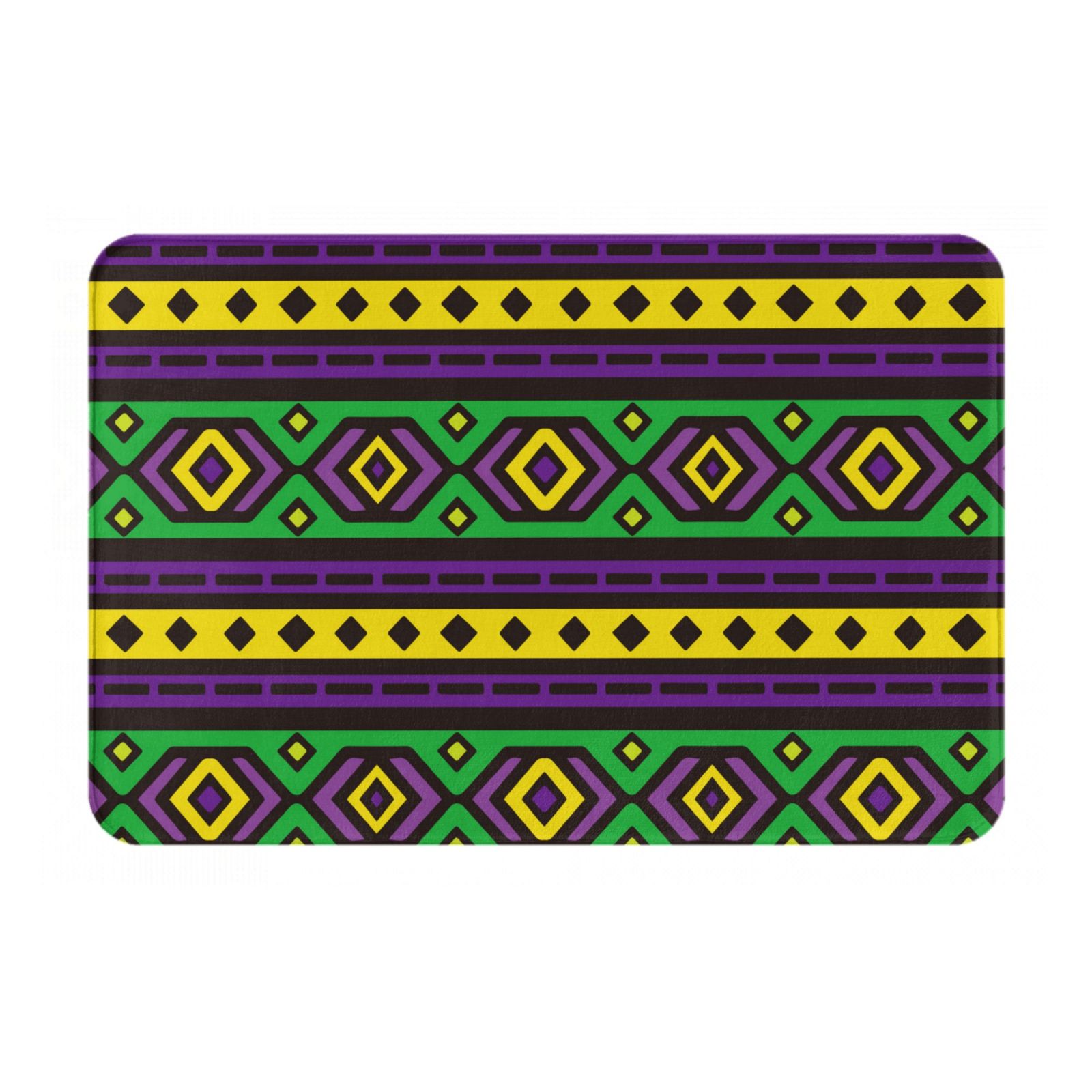Disketp Carnival Mardi Gras Mat For Front Door Outside - Doormat ...