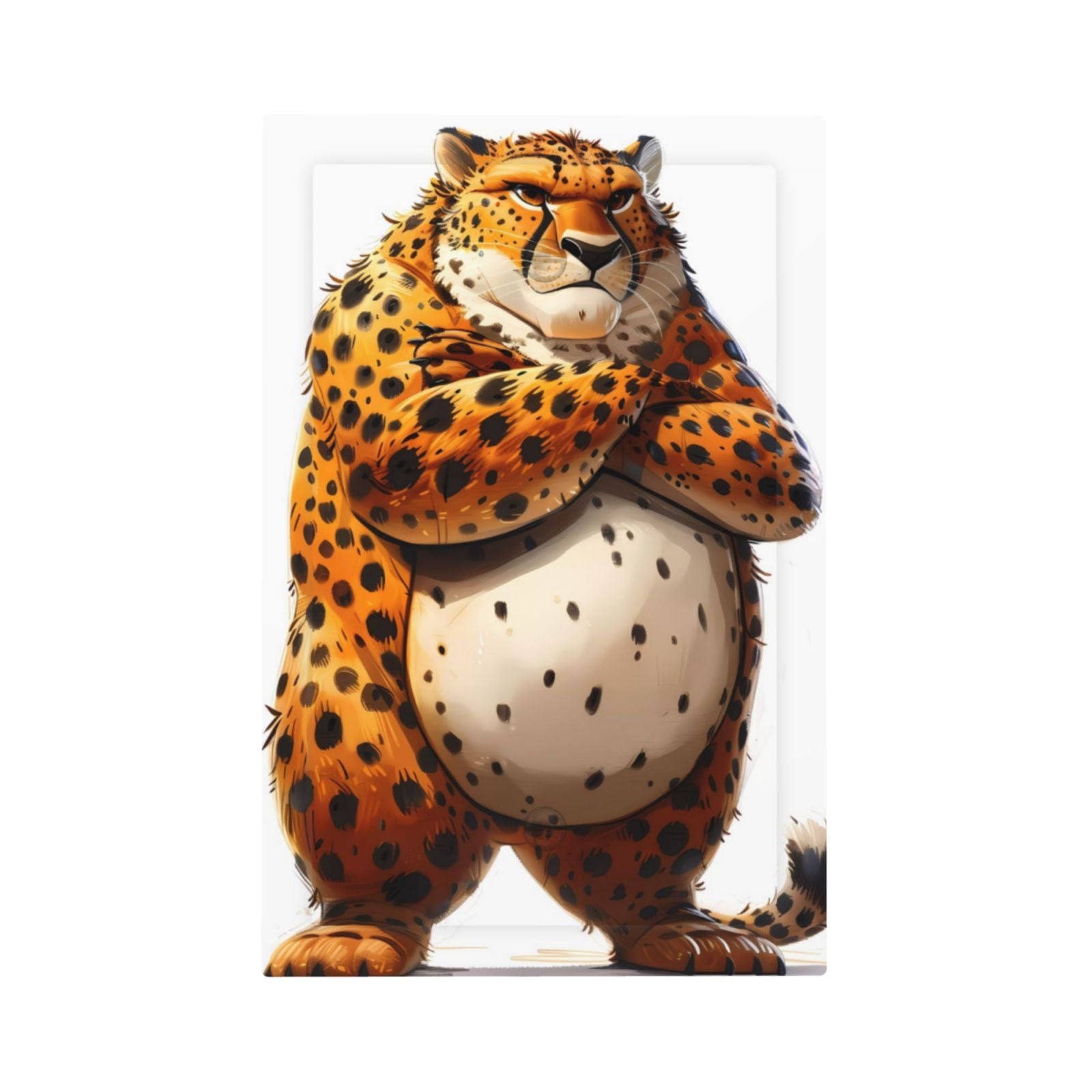 Disketp Cartoon Cheetah With Attitude Decorative Light Switch or Outlet ...