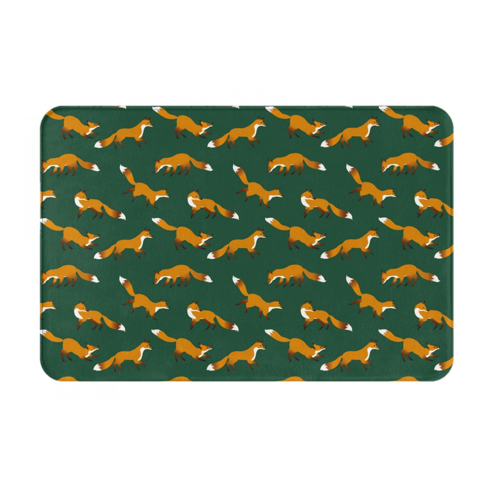 Disketp Cartoon Fox 1 Mat for Front Door Outside - Doormat Outdoor ...
