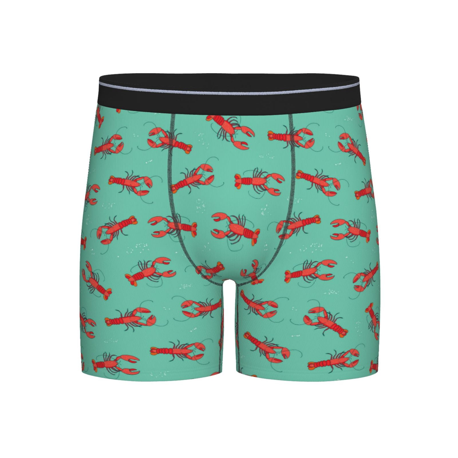 Disketp Cartoon Lobsters 4 Men's Boxer Briefs Men’s Underwear Boxer ...