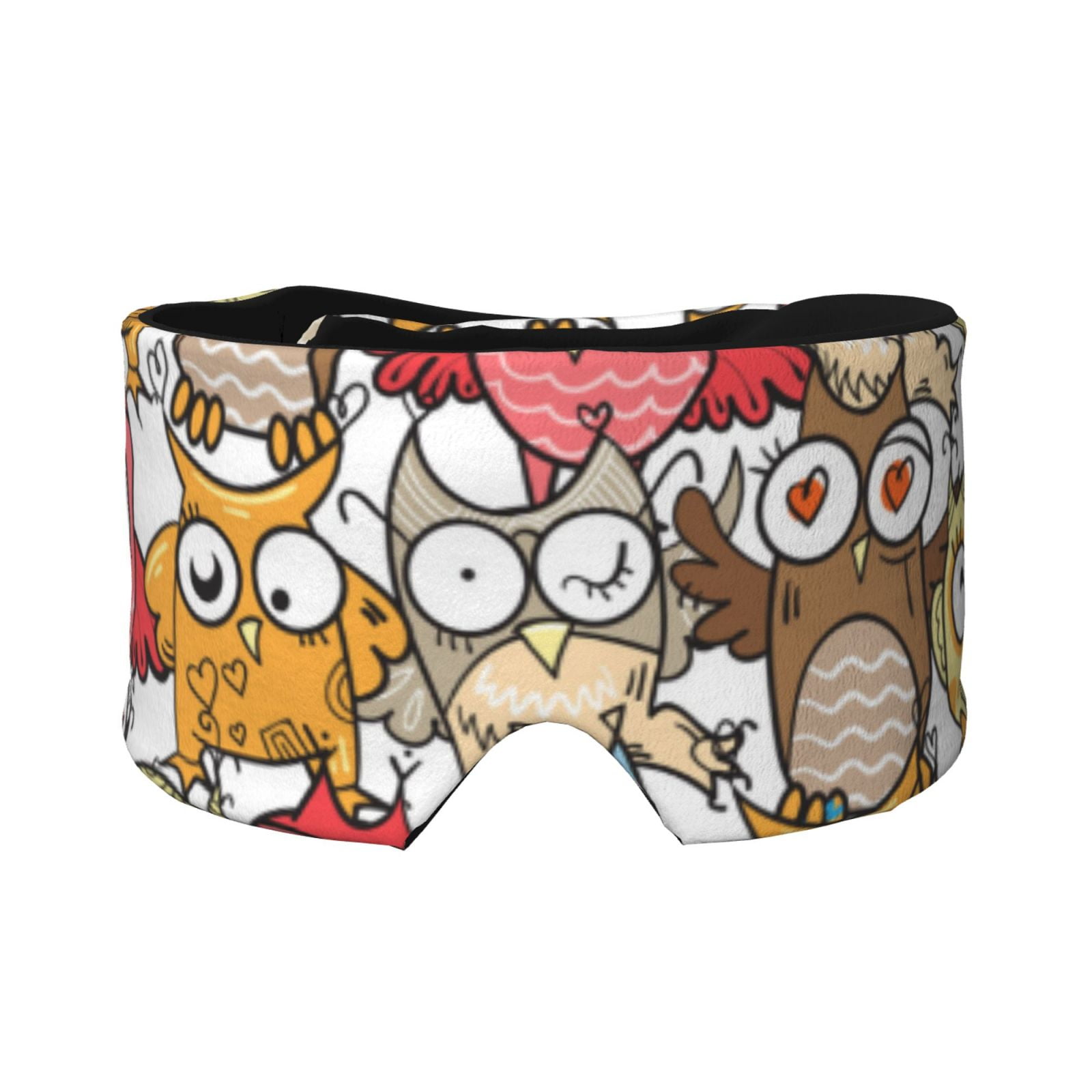 Disketp Cartoon Owls 1 Sleep Mask - Eye Mask for Sleeping, Full Eye ...