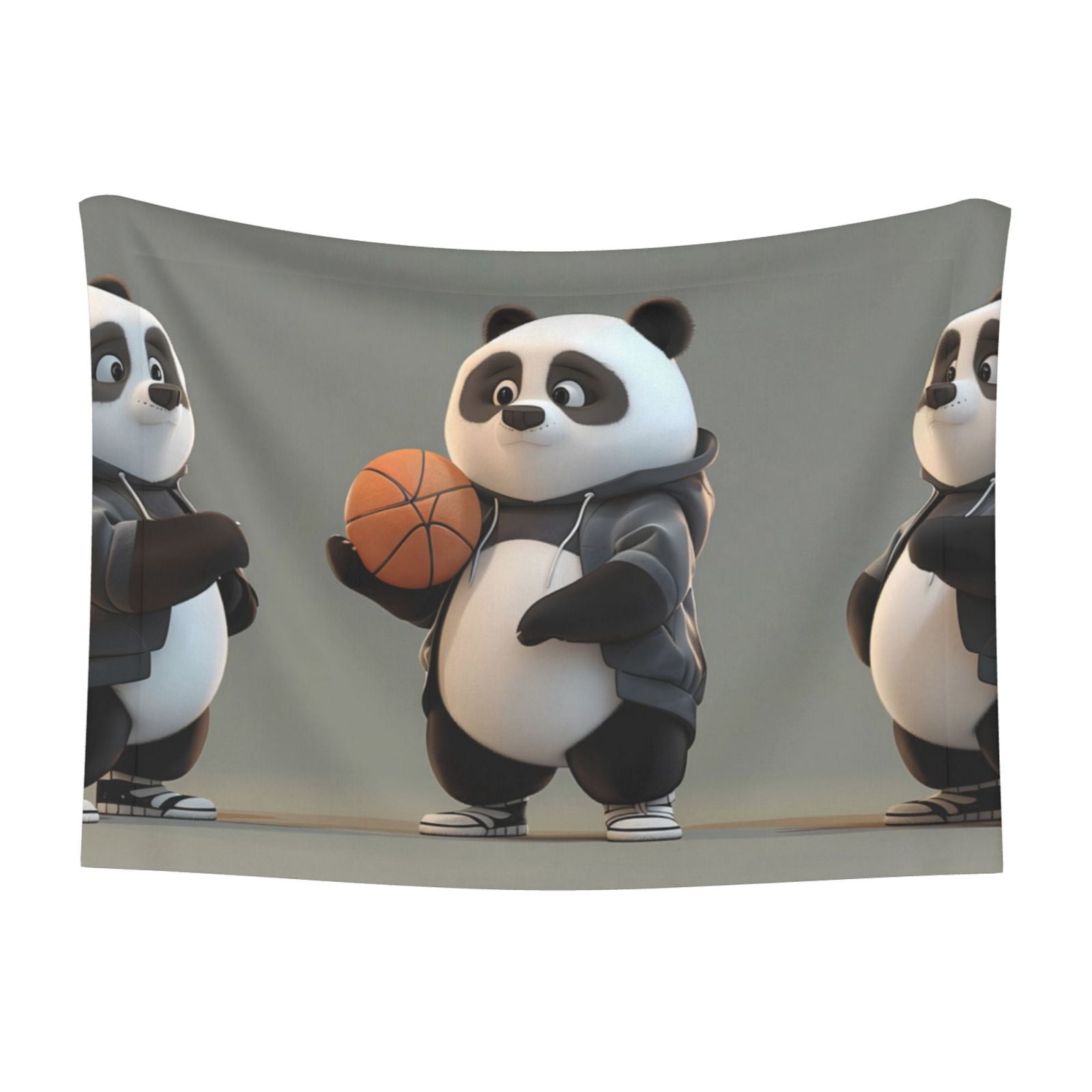 Disketp Cartoon Pandas Basketball Dog Blanket/Bed Cover for Dogs and ...