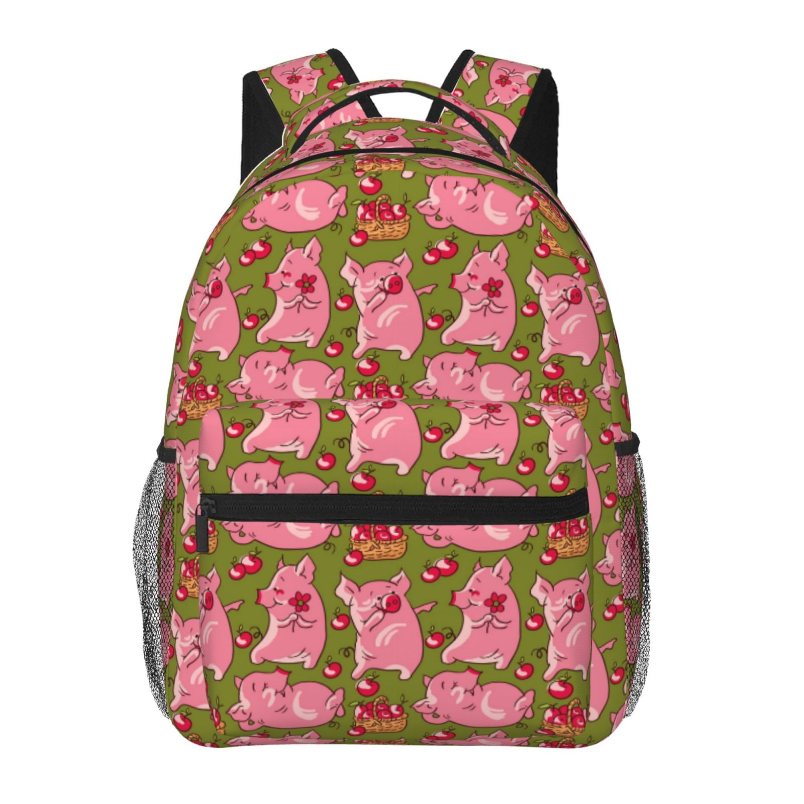 Disketp Cartoon Pigs Backpack for Men and Women - Lightweight Backpack ...