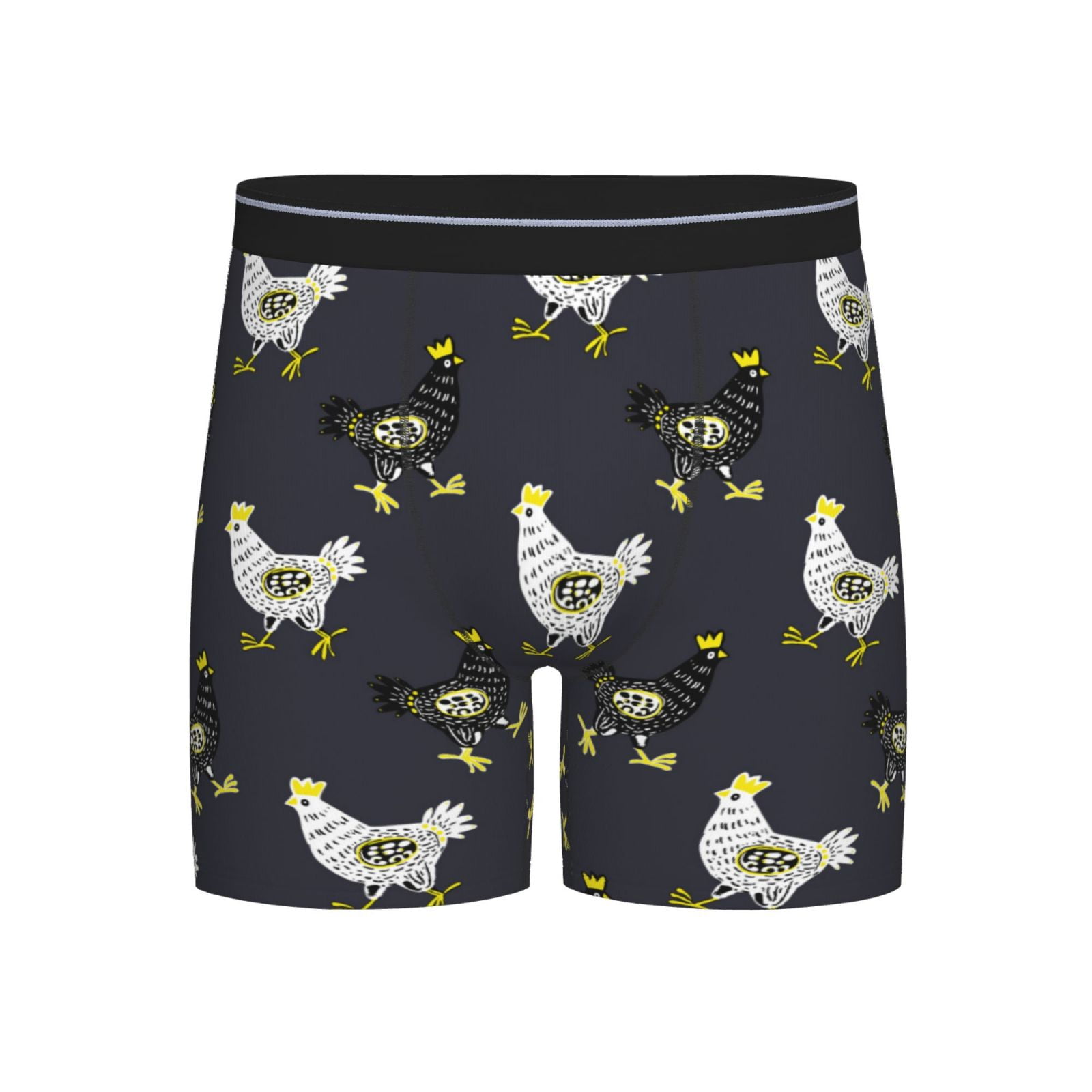 Disketp Cartoon Rooster Men's Boxer Briefs Men’s Underwear Boxer Briefs ...