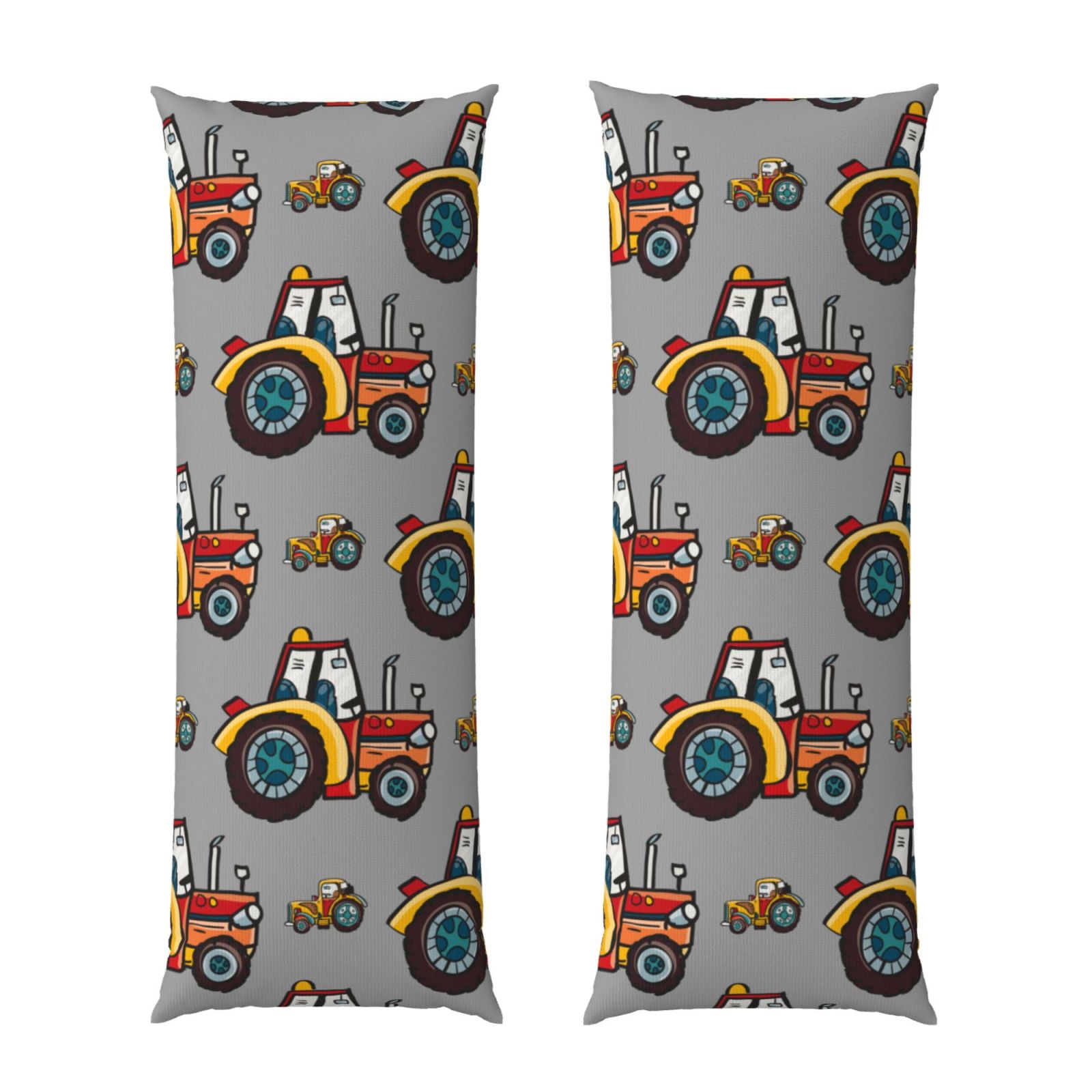 Disketp Cartoon Tractor Print Body Pillow Cover - Super Soft 20x54 Body ...