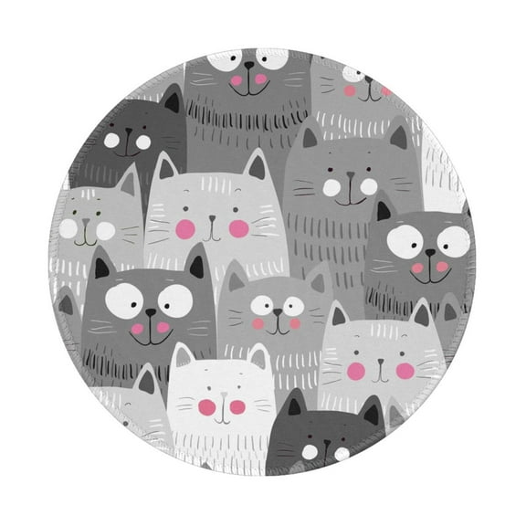 Disketp Sunflower Small Mouse Pad 7.9x7.9 Inches,Washable Round ...