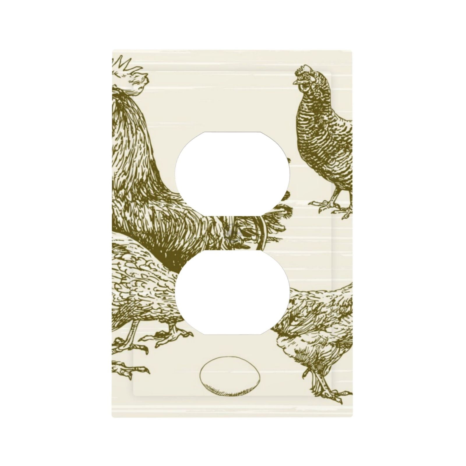 Disketp Chickens Decorative Light Switch or Outlet Wall Plate with ...
