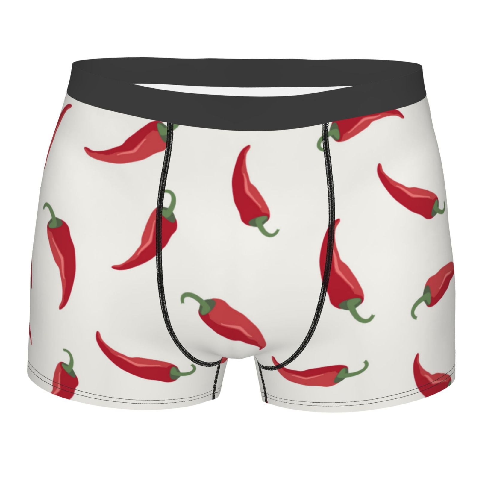 Disketp Chili Men'S Boxer Briefs,Soft And Breathable Cotton Underwear ...