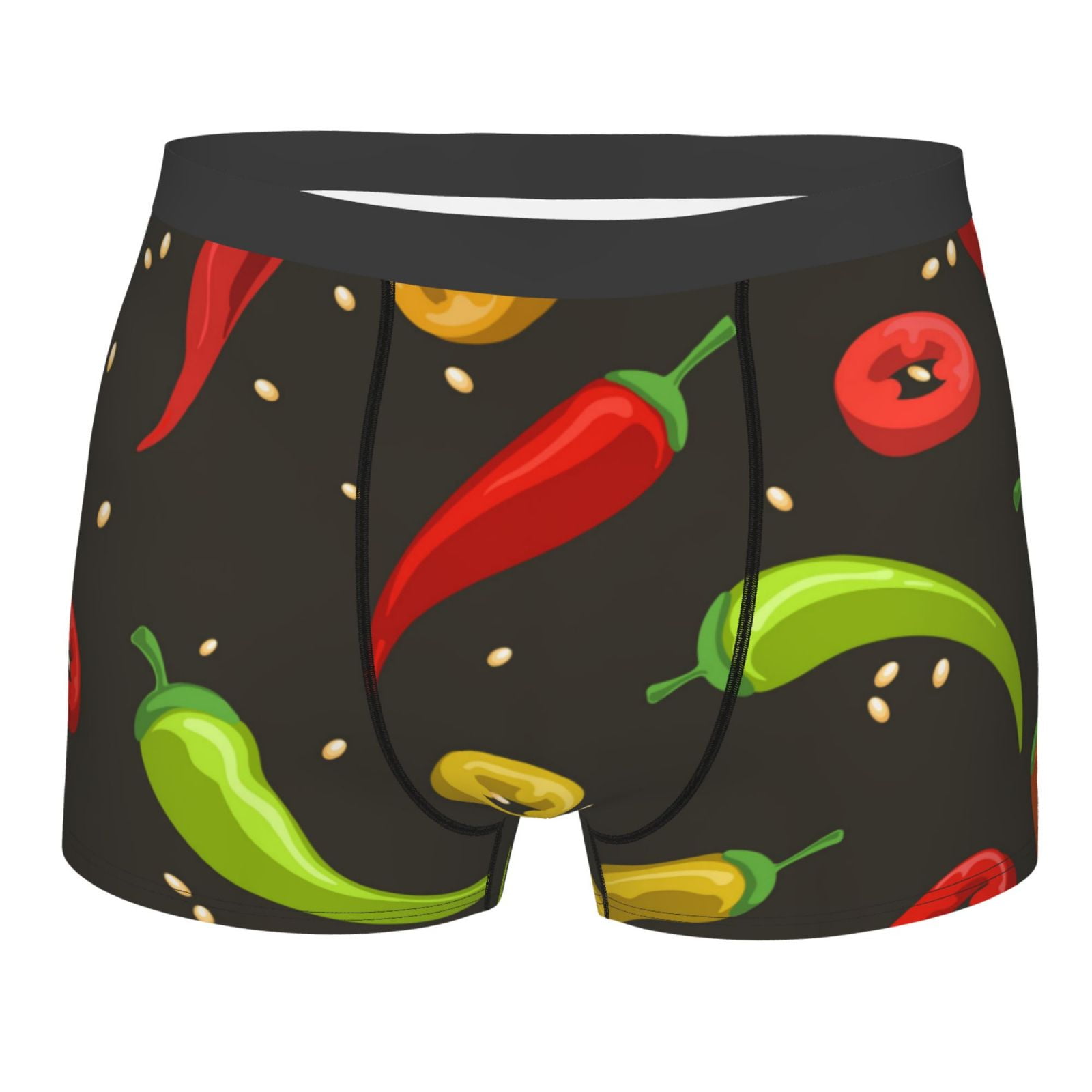 Disketp Chili2 Men'S Boxer Briefs,Soft And Breathable Cotton Underwear ...