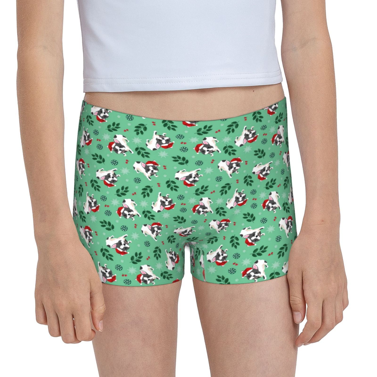 Disketp Christmas French Bulldog Girls Cotton Underwear Soft Shorts ...