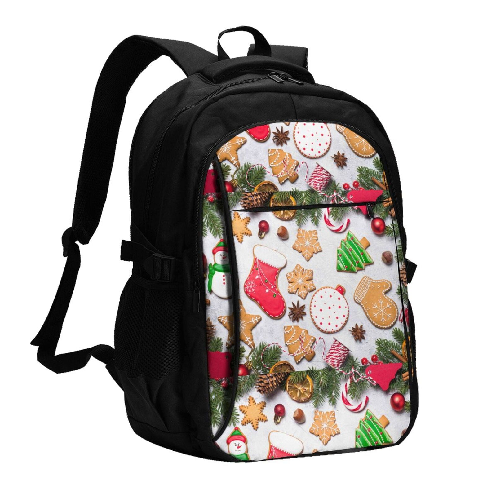 Disketp Christmas Gingerbread Cookies Travel Laptop Backpack, Laptops ...