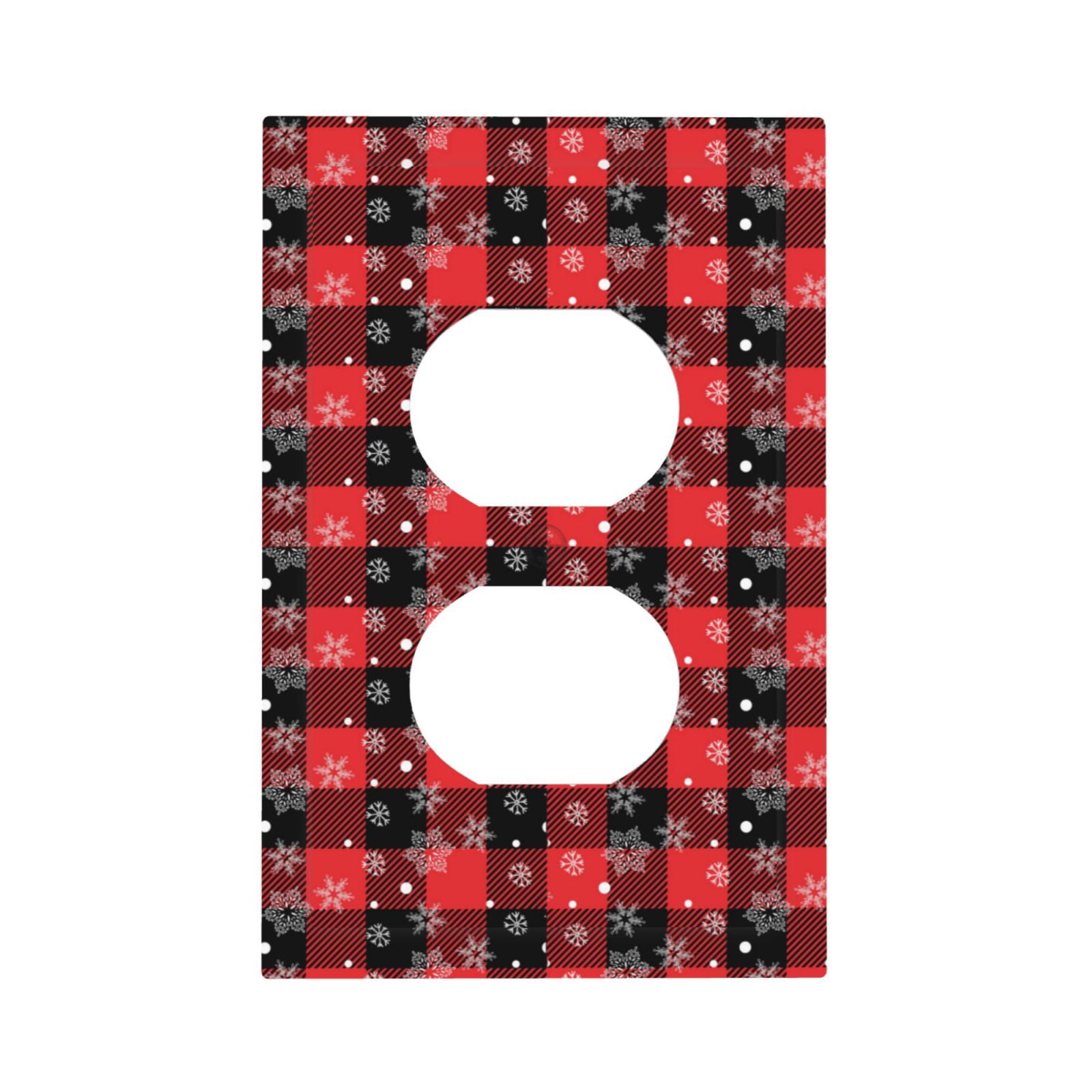 Disketp Christmas With Snowflakes Decorator Light Switch or Receptacle ...