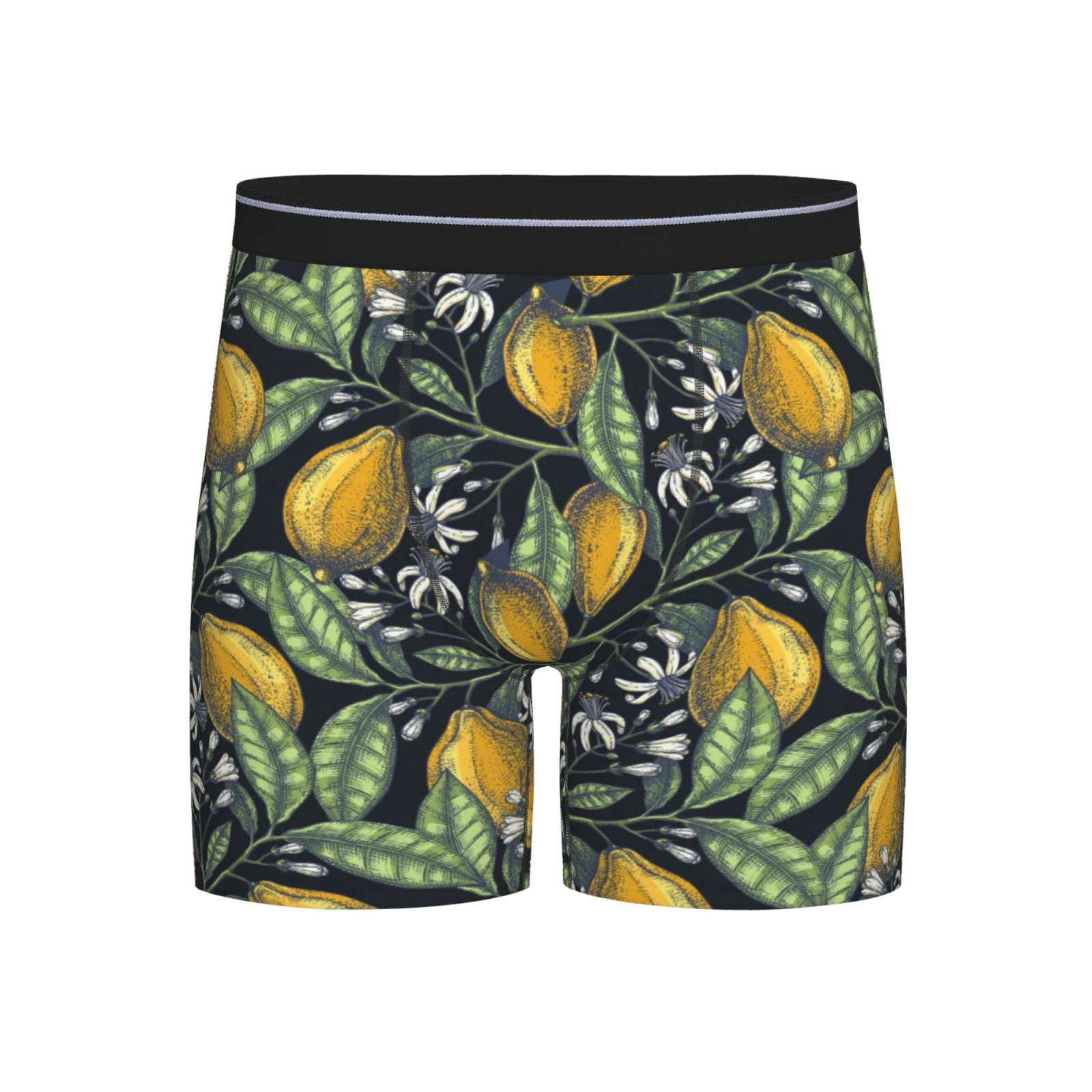 Disketp Citrus Fruits Elegant Lemons Men's Boxer Briefs Men’s Underwear ...