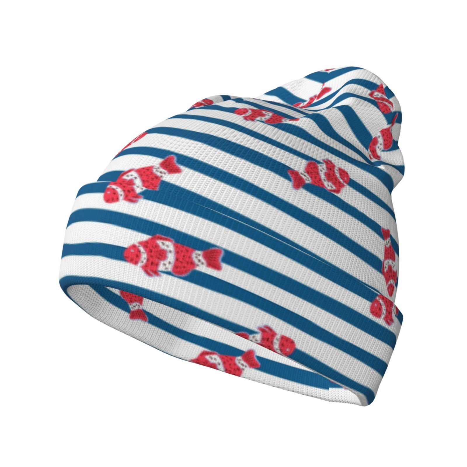 Disketp Clown Fish Winter Beanie for Men Women Beanie Knit Hat Cuffed ...