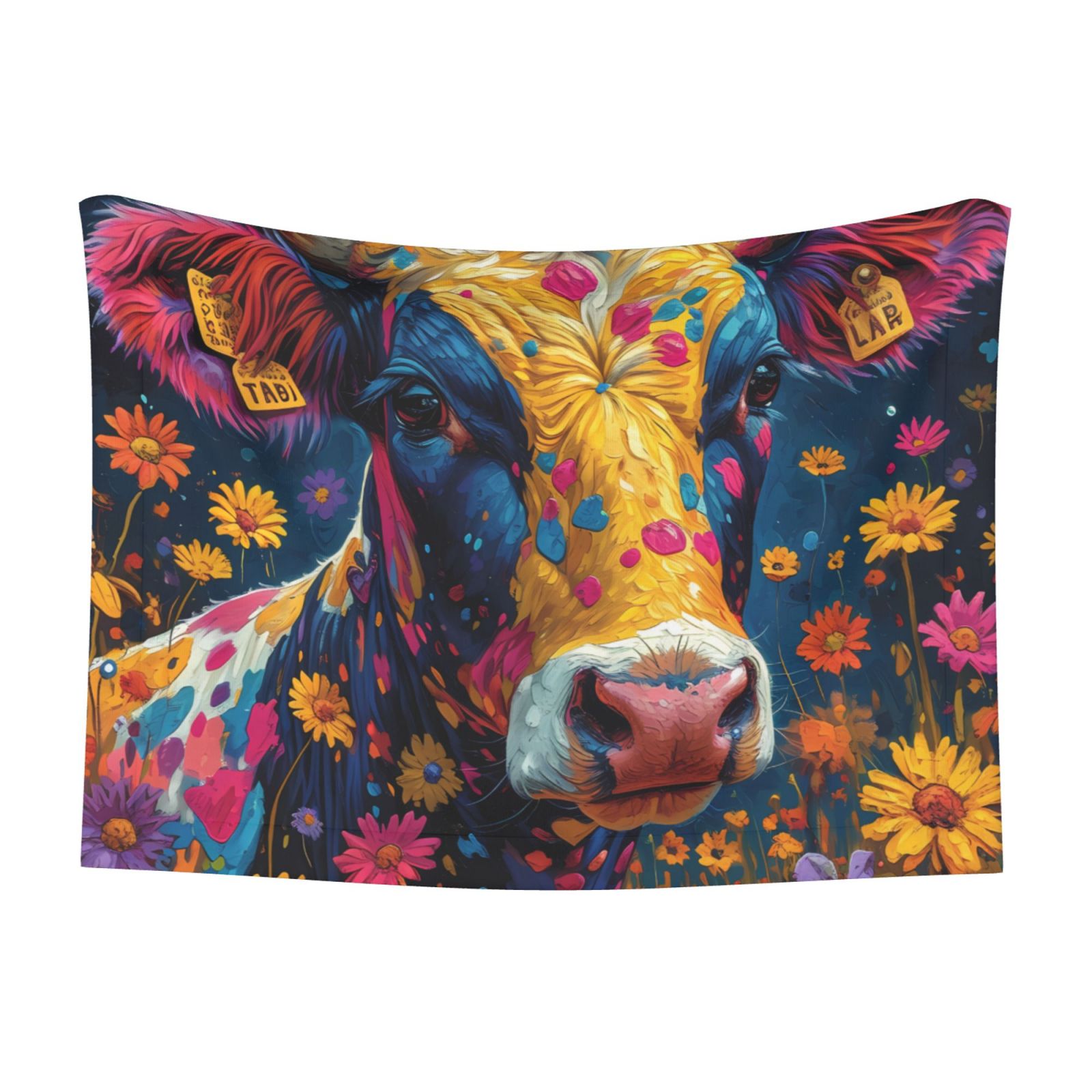 Disketp Colorful Daisy Sunflower Cow Dog Blanket/Bed Cover for Dogs and ...