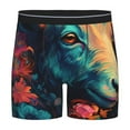 Disketp Colorful Flower Goat Men's Boxer Briefs Men’s Underwear Boxer ...
