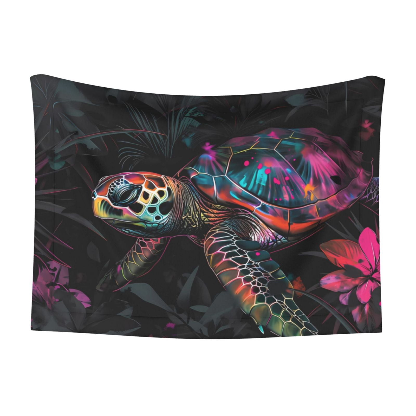 Disketp Colorful Plant Turtle A Dog Blanket/Bed Cover for Dogs and Cats ...