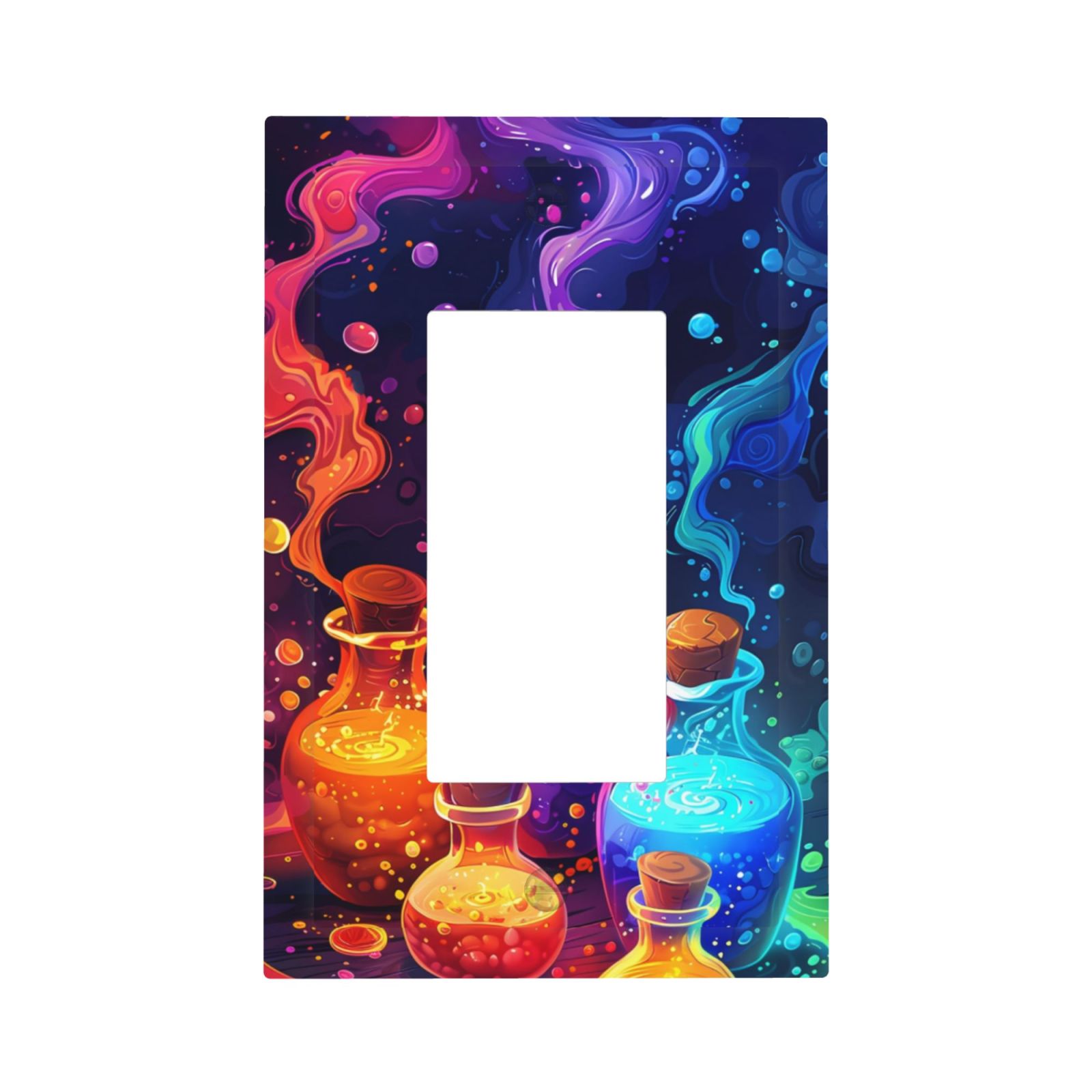 Disketp Colorful Potion Bottles Magic Decorator Light Switch or ...