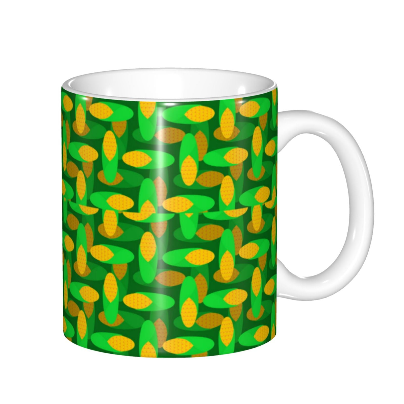 Disketp Corn 4 Large Coffee Mug with Handle Tea Cup Novelty Coffee Cup ...