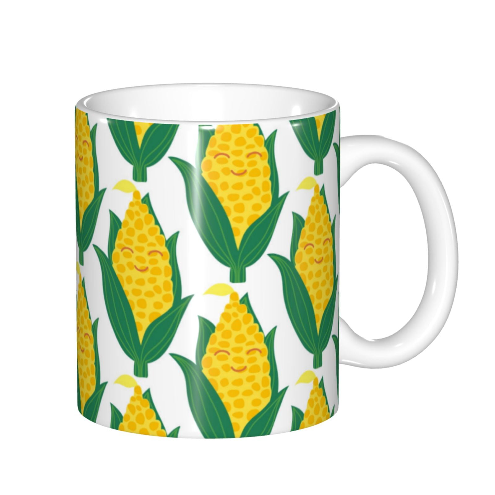 Disketp Corn Cob Large Coffee Mug with Handle Tea Cup Novelty Coffee ...