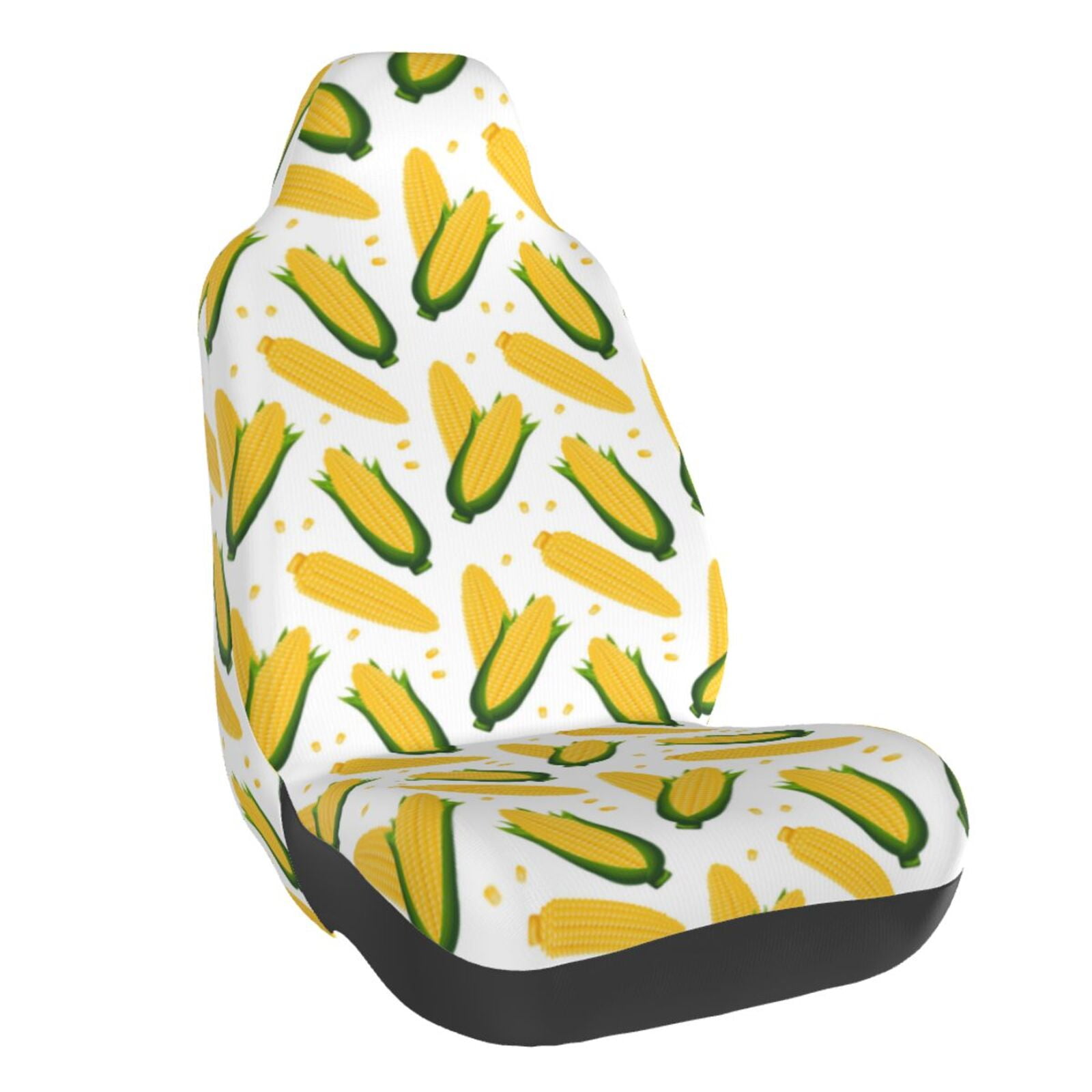 Disketp Corn On The Cob Car Seat Covers Universal Front Seat Coves for ...