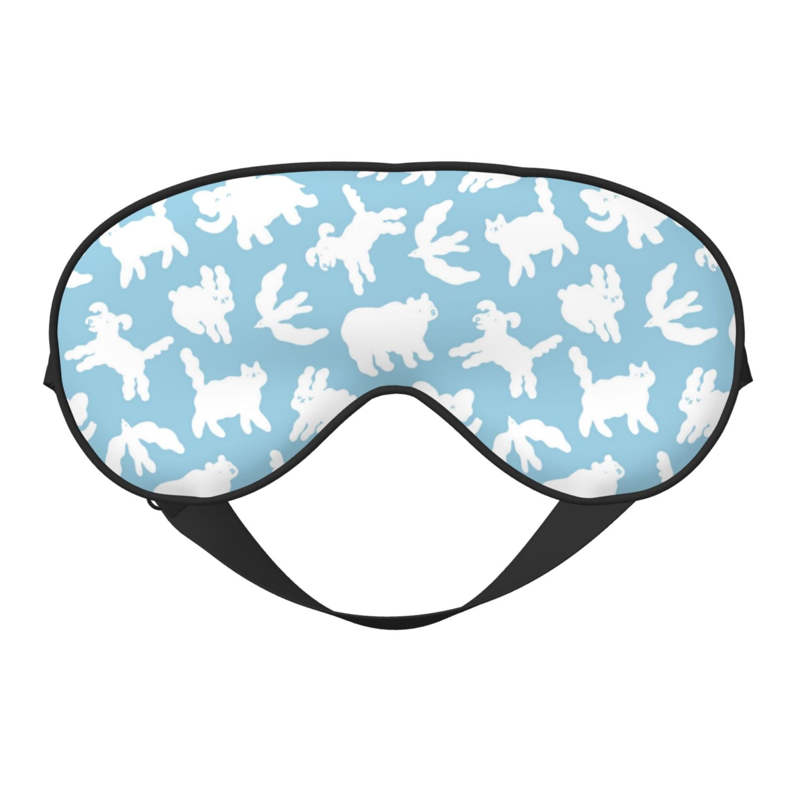 Disketp Cute Animals Print Sleep Mask-Eye Mask for Sleeping,Comfortable ...