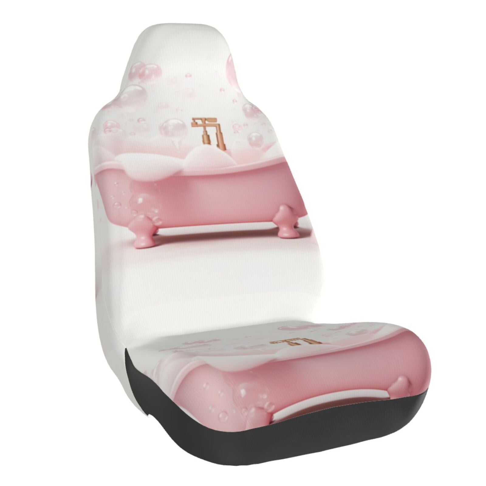 Disketp Cute Bathtub Car Seat Covers Universal Front Seat Coves For Car Accessories Padded Car
