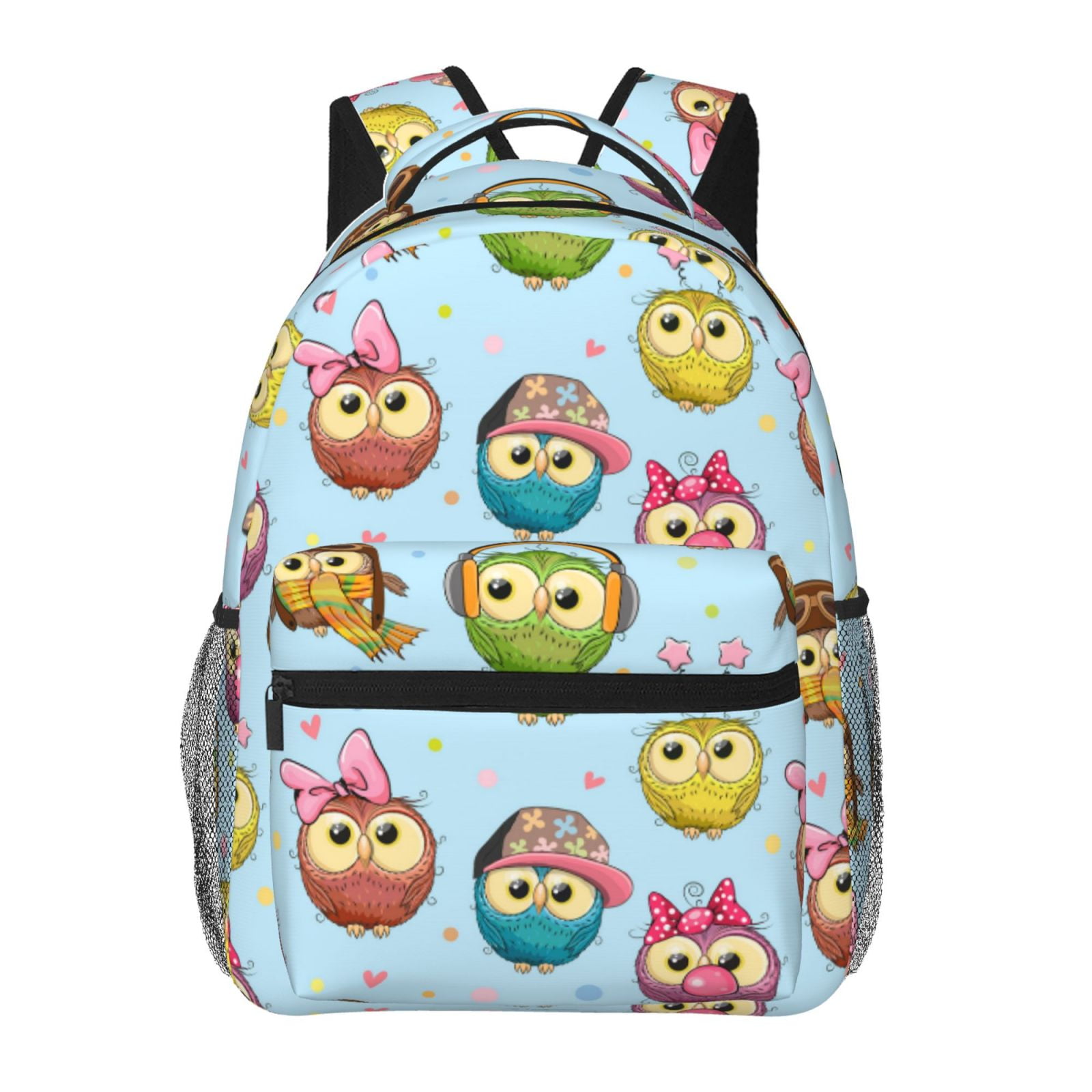Disketp Cute Cartoon Owls 3 Backpack for Men and Women - Lightweight Backpack Classical with ...