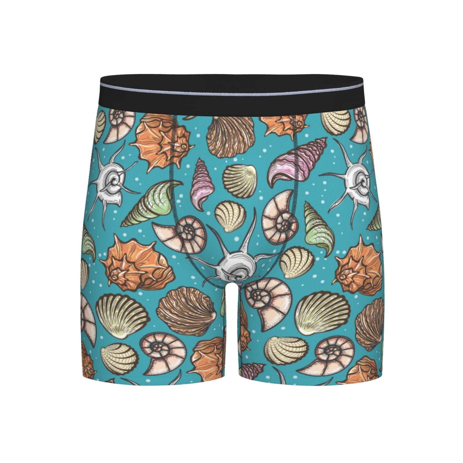 Disketp Cute Conch Men's Boxer Briefs Men’s Underwear Boxer Briefs for ...