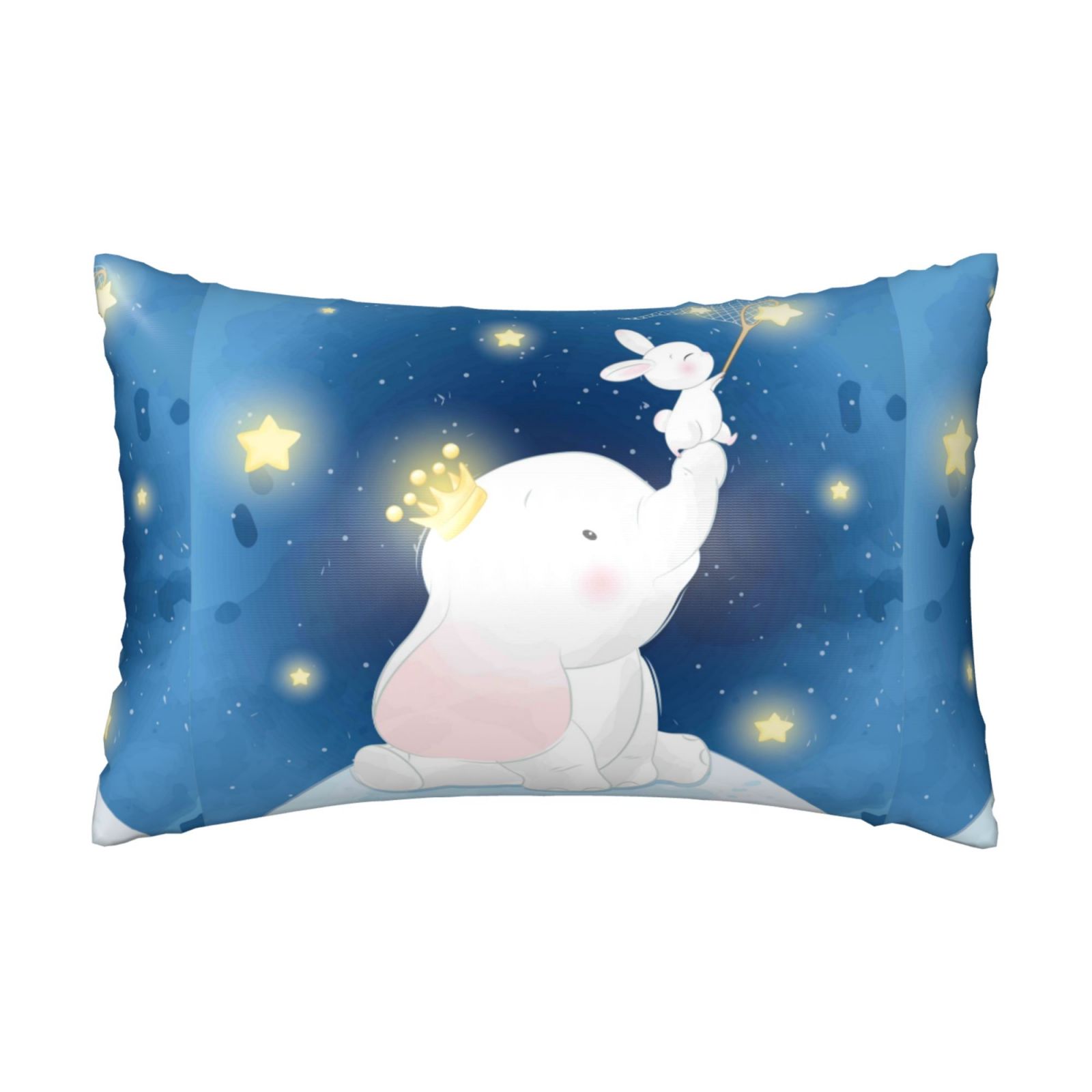 Disketp Cute Elephant Satin Pillowcase For Hair And Skin - Satin Pillow ...