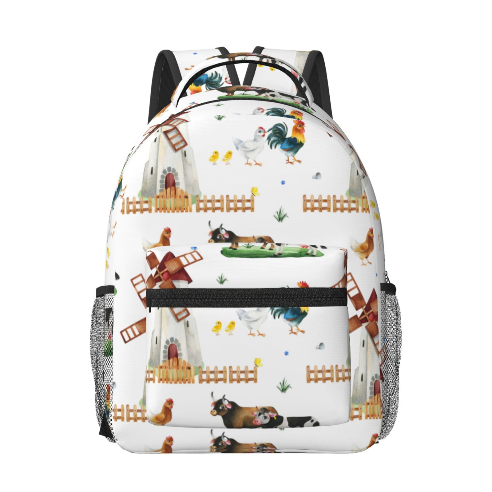Disketp Cute Farm Backpack - Comfortable Daypack with The right laptop ...
