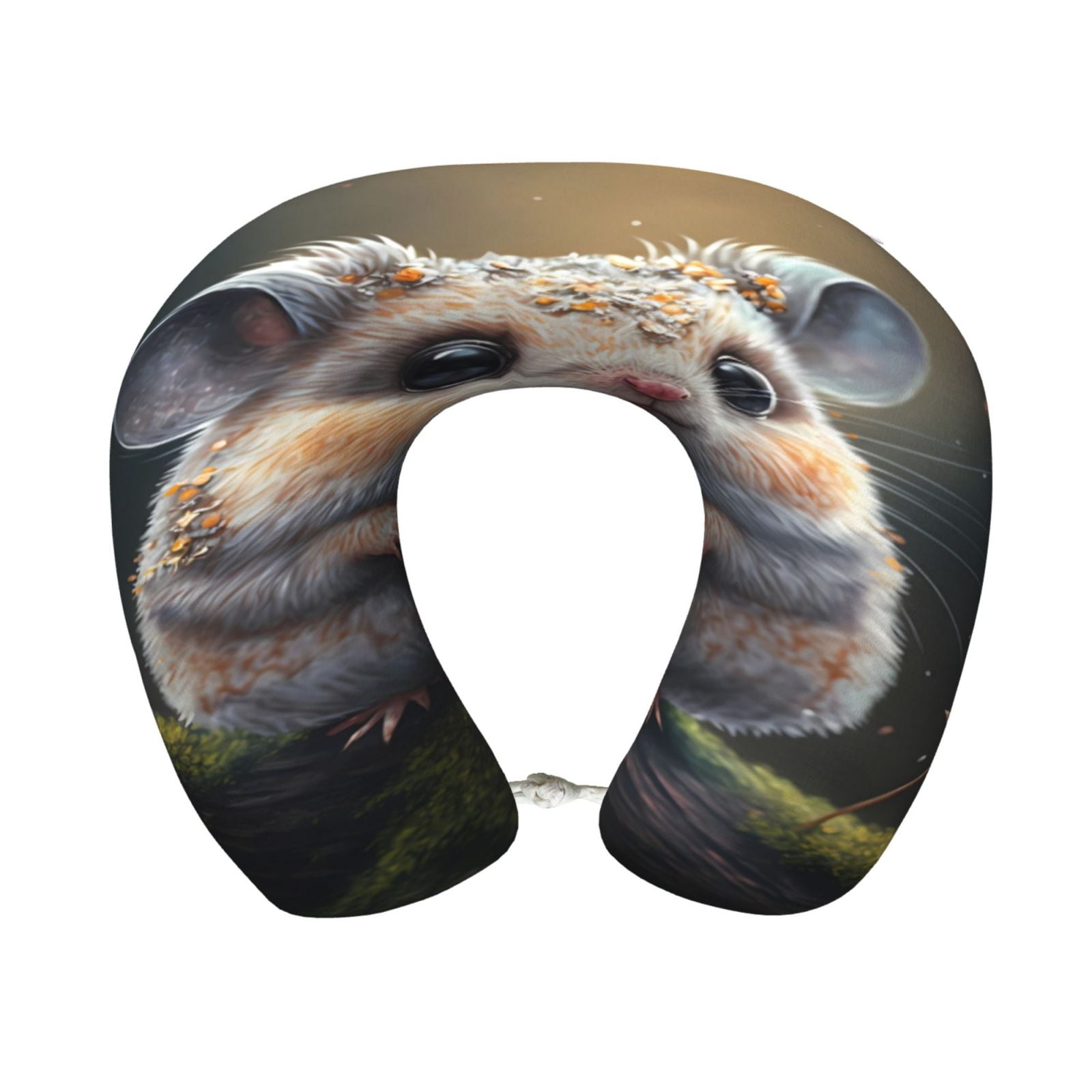 Disketp Cute Fat Ball Branch Travel Pillow Memory Foam Neck Pillow ...