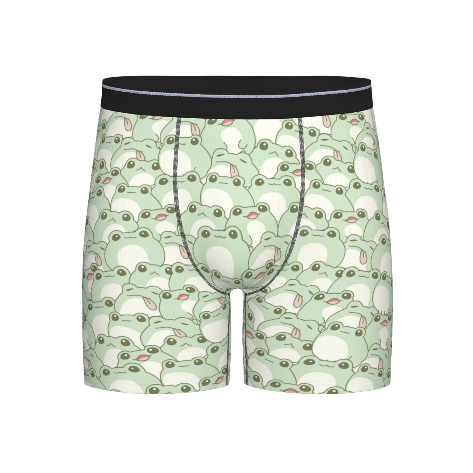 Disketp Cute Frog Men's Boxer Briefs Men’s Underwear Boxer Briefs for ...