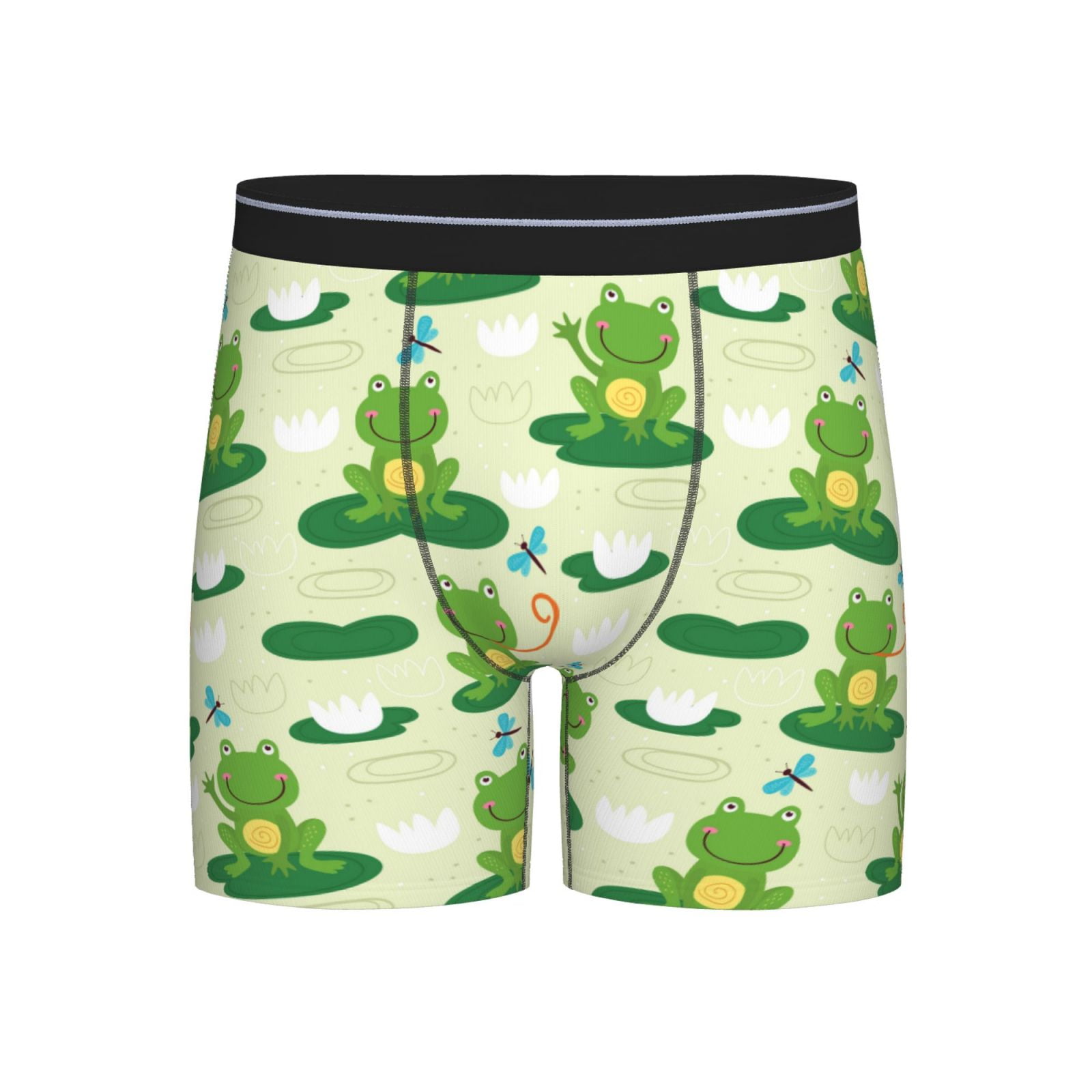 Disketp Cute Frog1 Men's Boxer Briefs Men’s Underwear Boxer Briefs for ...