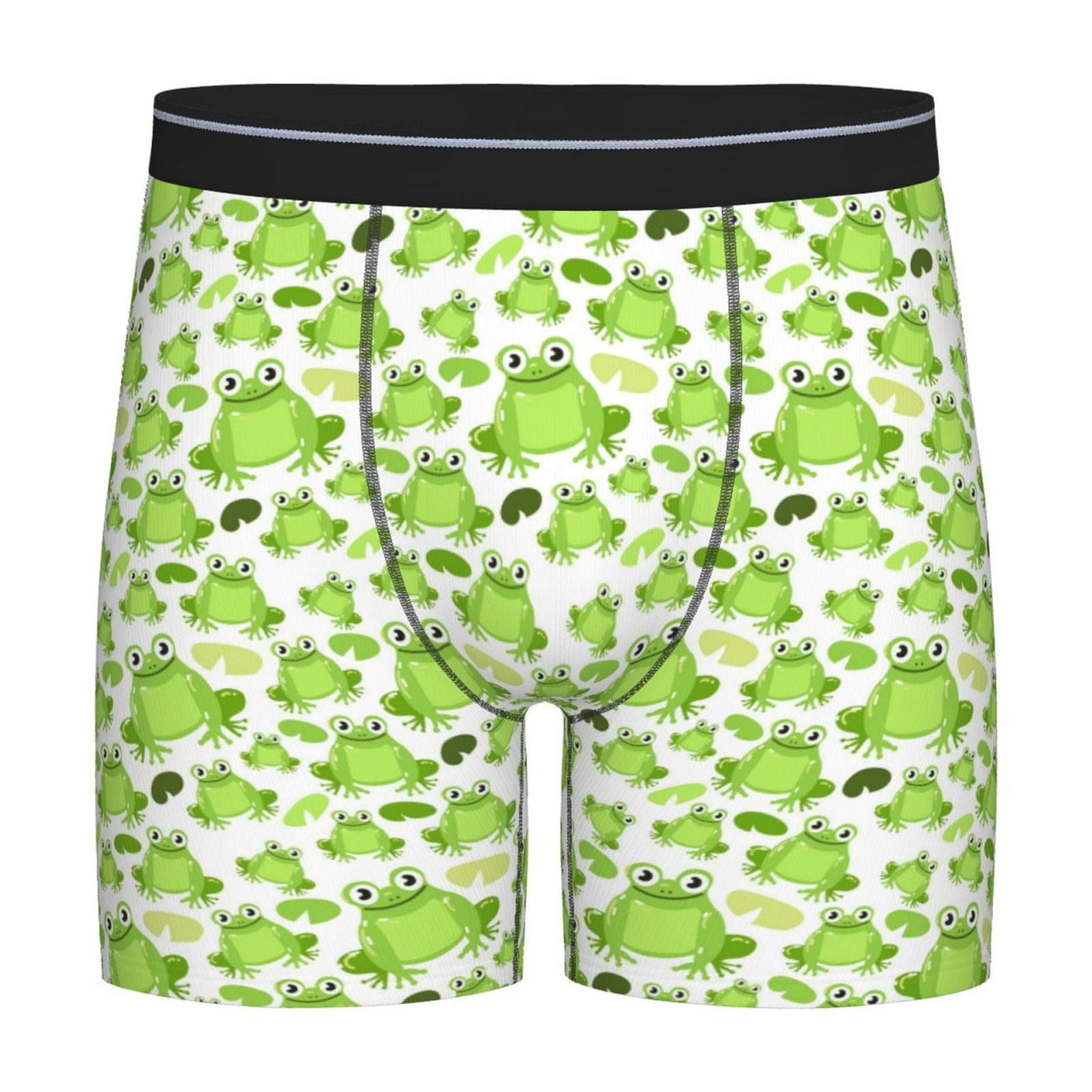 Disketp Cute Frogs Men's Boxer Briefs Men’s Underwear Boxer Briefs for ...