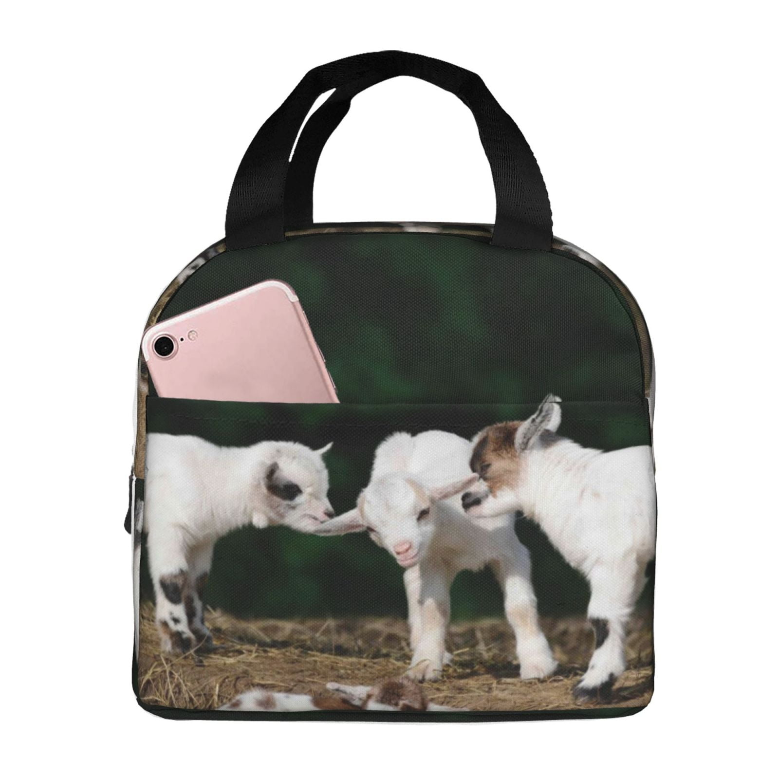 Disketp Cute Goat Baby Lunch Bag for Women Men, Leakproof Thermal ...