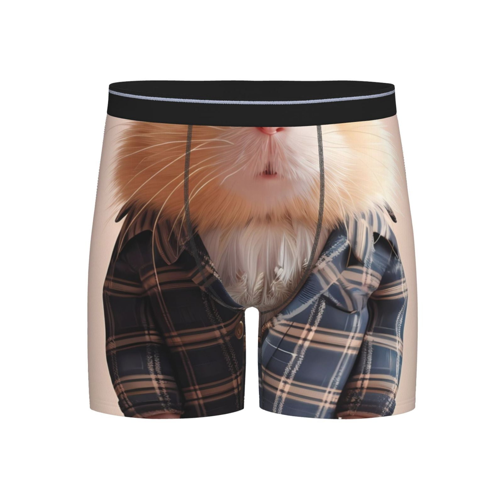 Disketp Cute Mouse In Glasses Men's Boxer Briefs Men’s Underwear Boxer ...