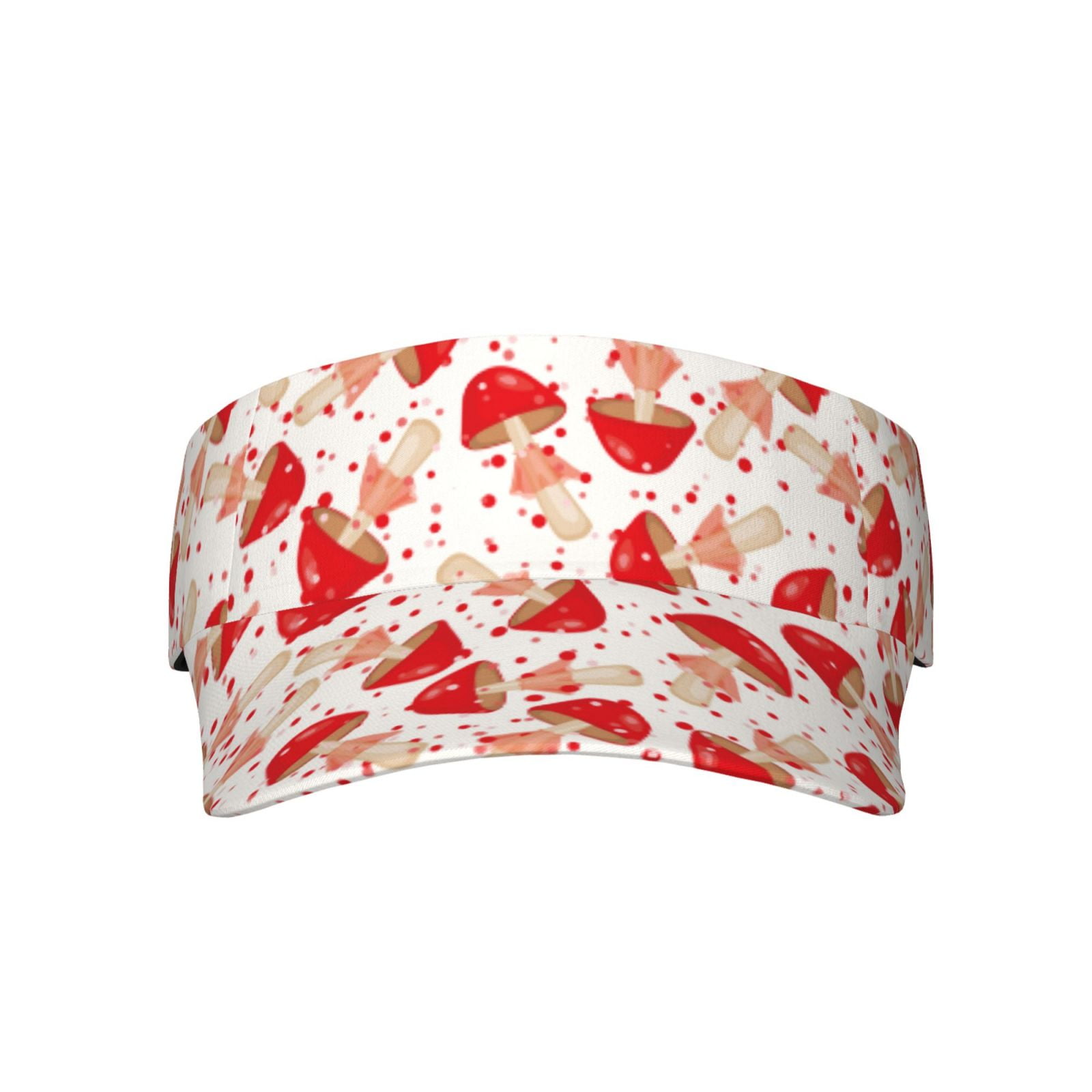 Disketp Cute Mushroom Sun Visors For Women Men Unisex Tennis Golf Visor ...