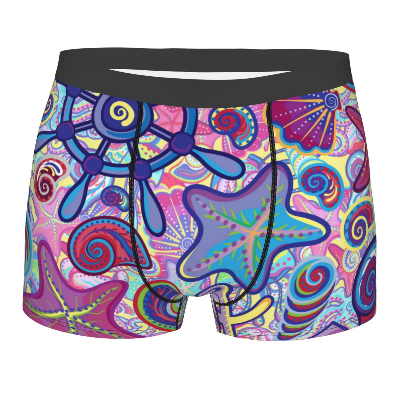 Disketp Cute Nautical Men'S Boxer Briefs,Soft And Breathable Cotton ...